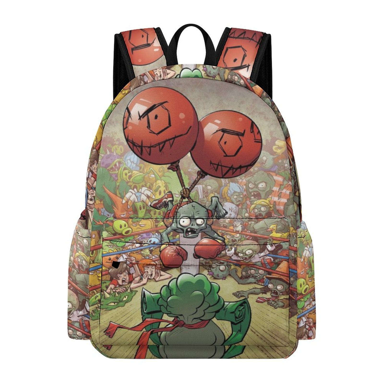 Plants Vs Zombies Backpacks Lightweight Bookbags Casual Daypack For ...