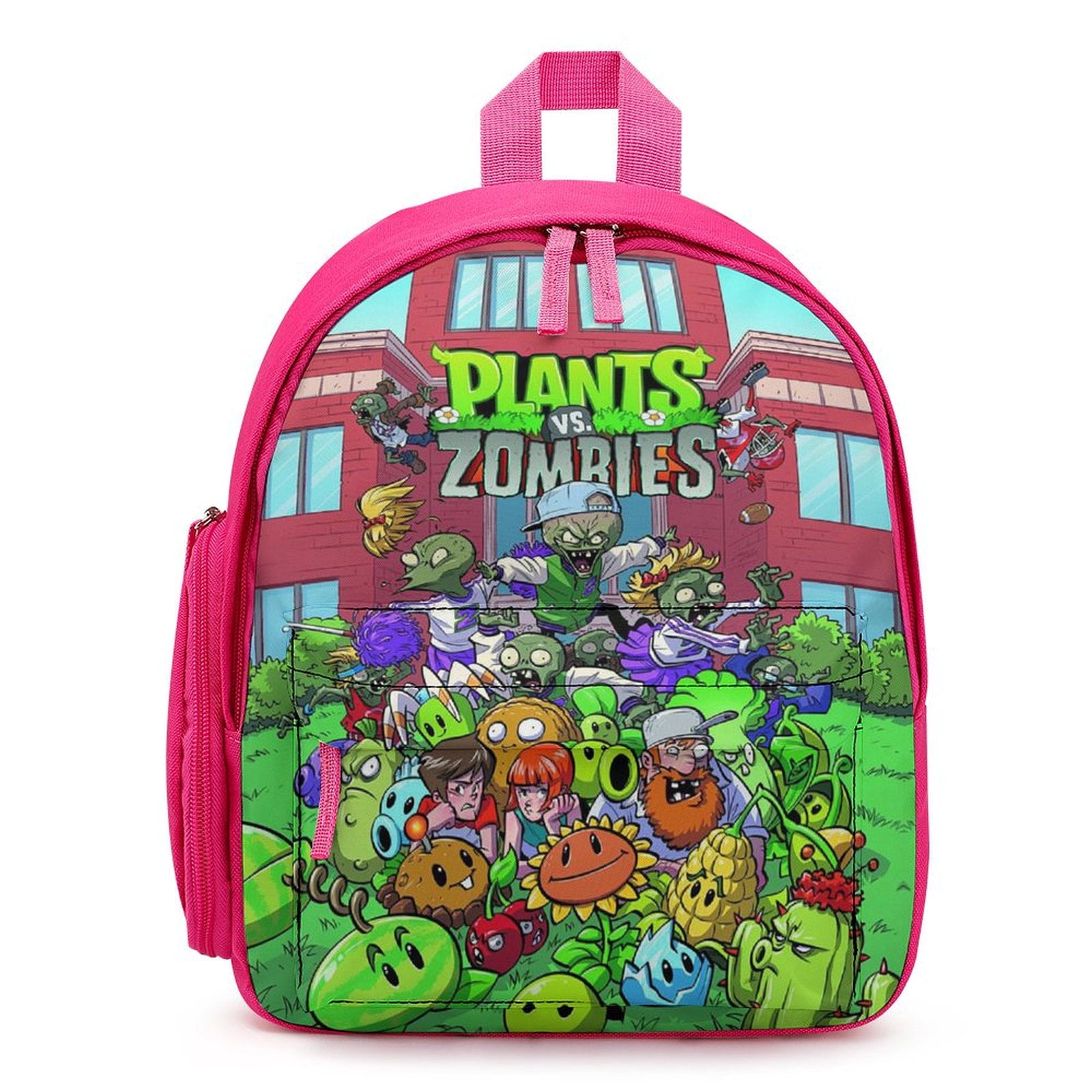 Plants Vs Zombies Backpacks Lightweight Bookbags Casual Daypack For ...