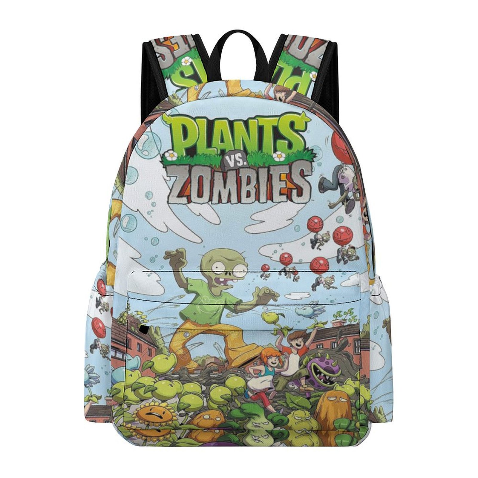 Plants Vs Zombies Backpacks Lightweight Bookbags Casual Daypack For ...