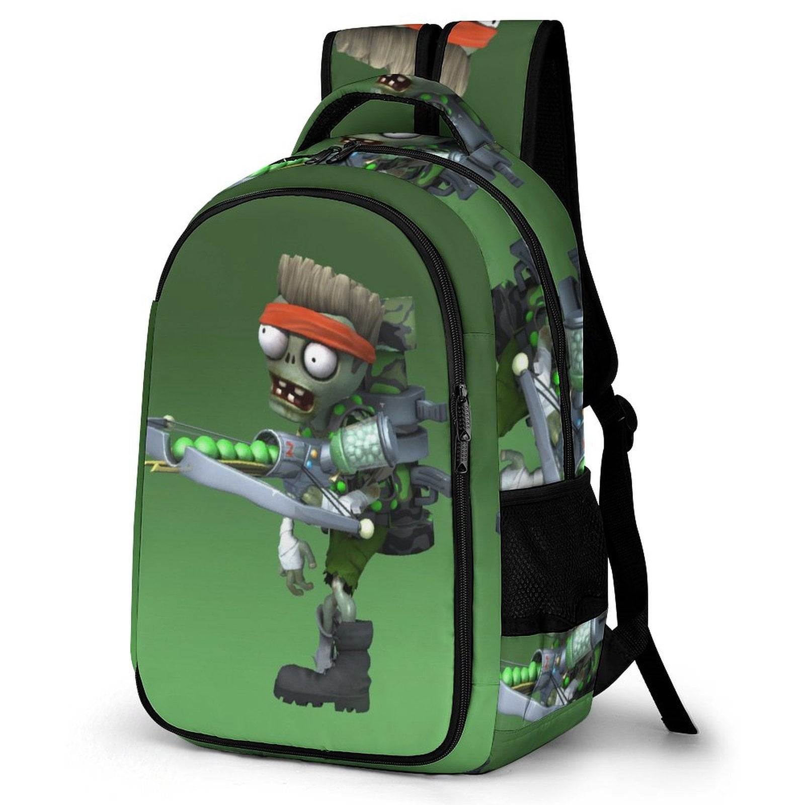 Plants Vs Zombies Backpacks Lightweight Bookbags Casual Daypack For ...