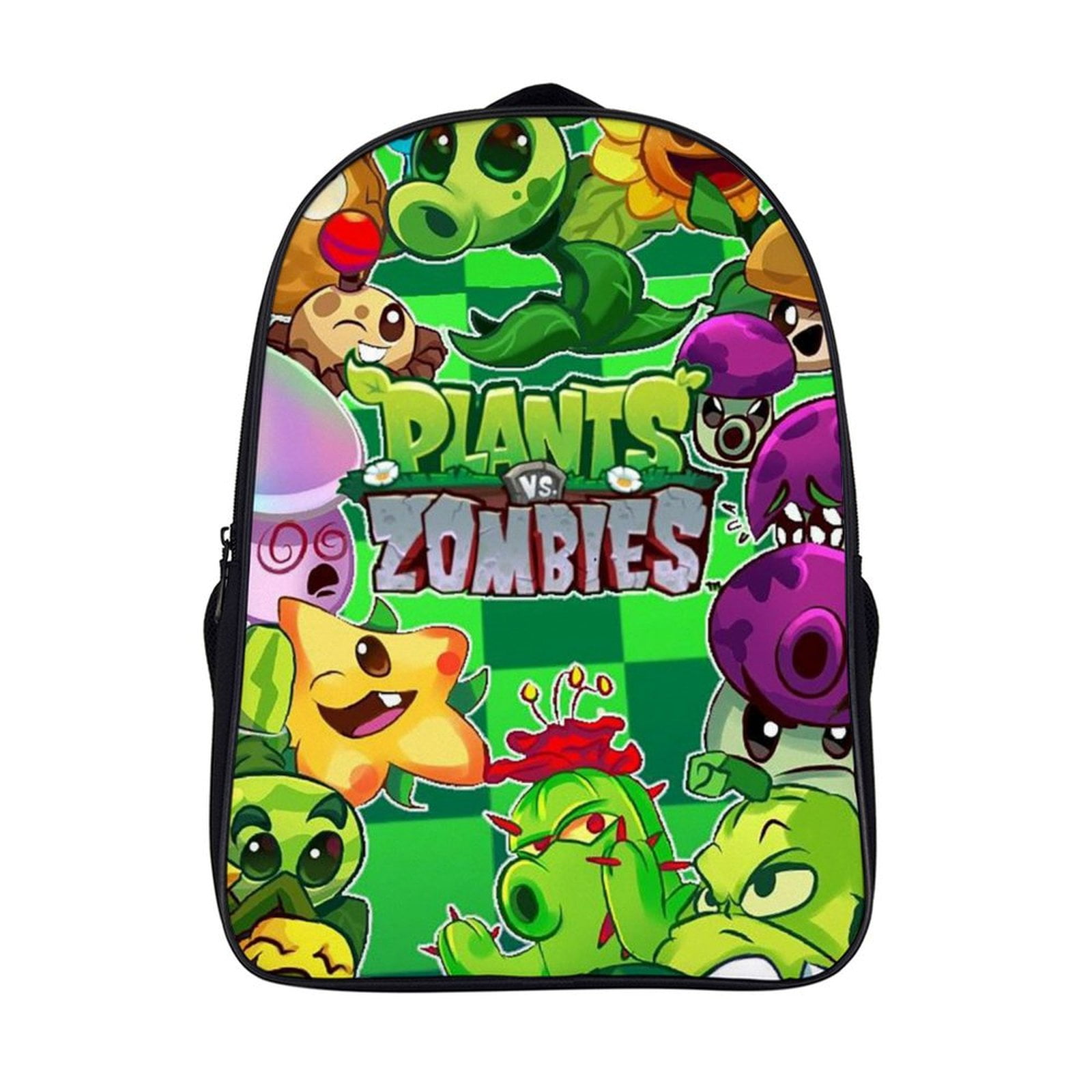 Plants Vs Zombies Backpacks Lightweight Bookbags Casual Daypack For ...