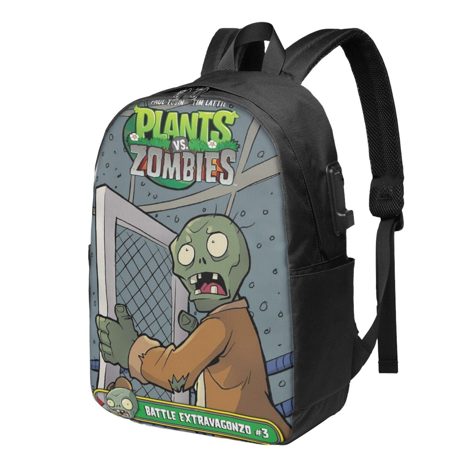 Plants Vs Zombies Backpacks Lightweight Bookbags Casual Daypack For ...