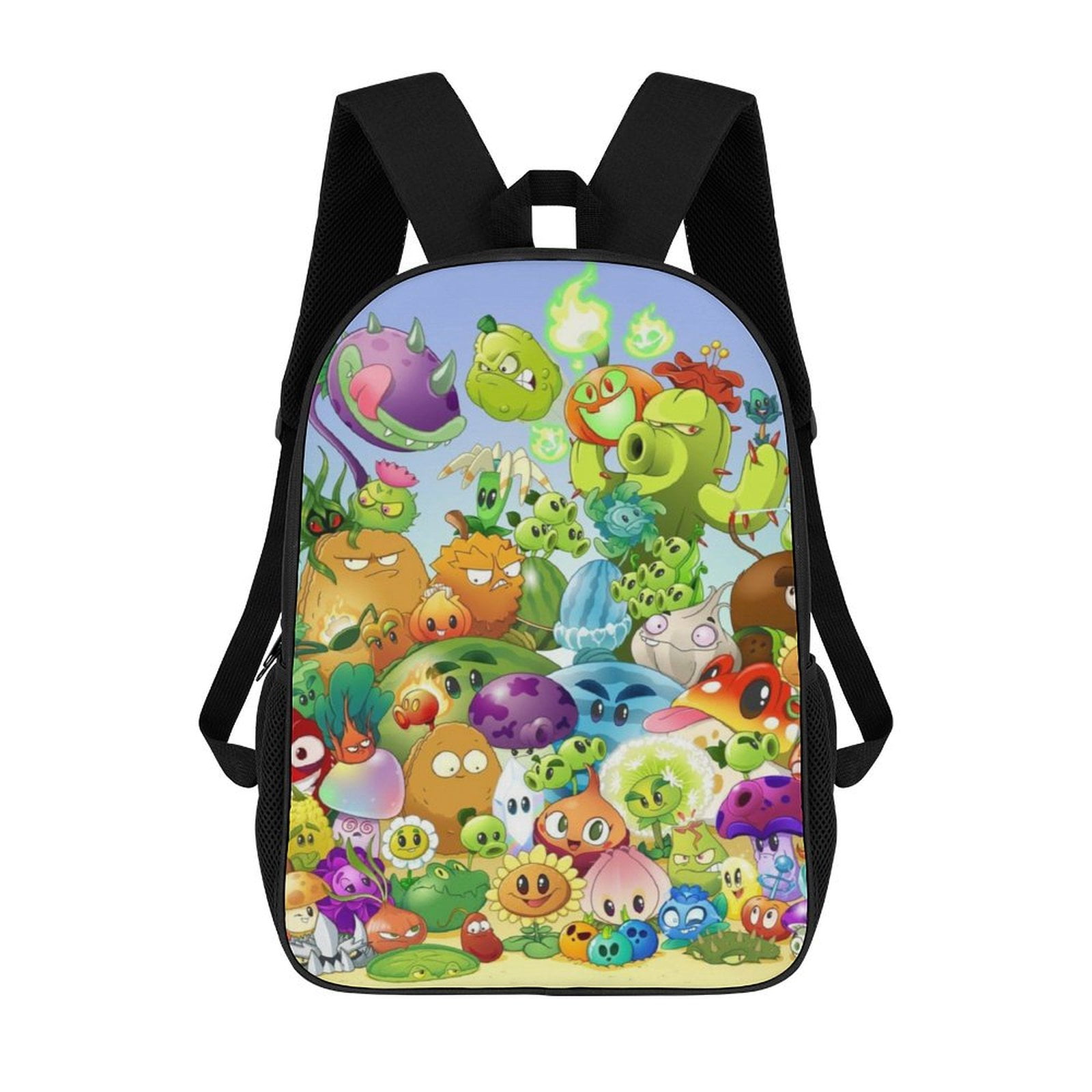 Plants Vs Zombies Backpacks Lightweight Bookbags Casual Daypack For ...