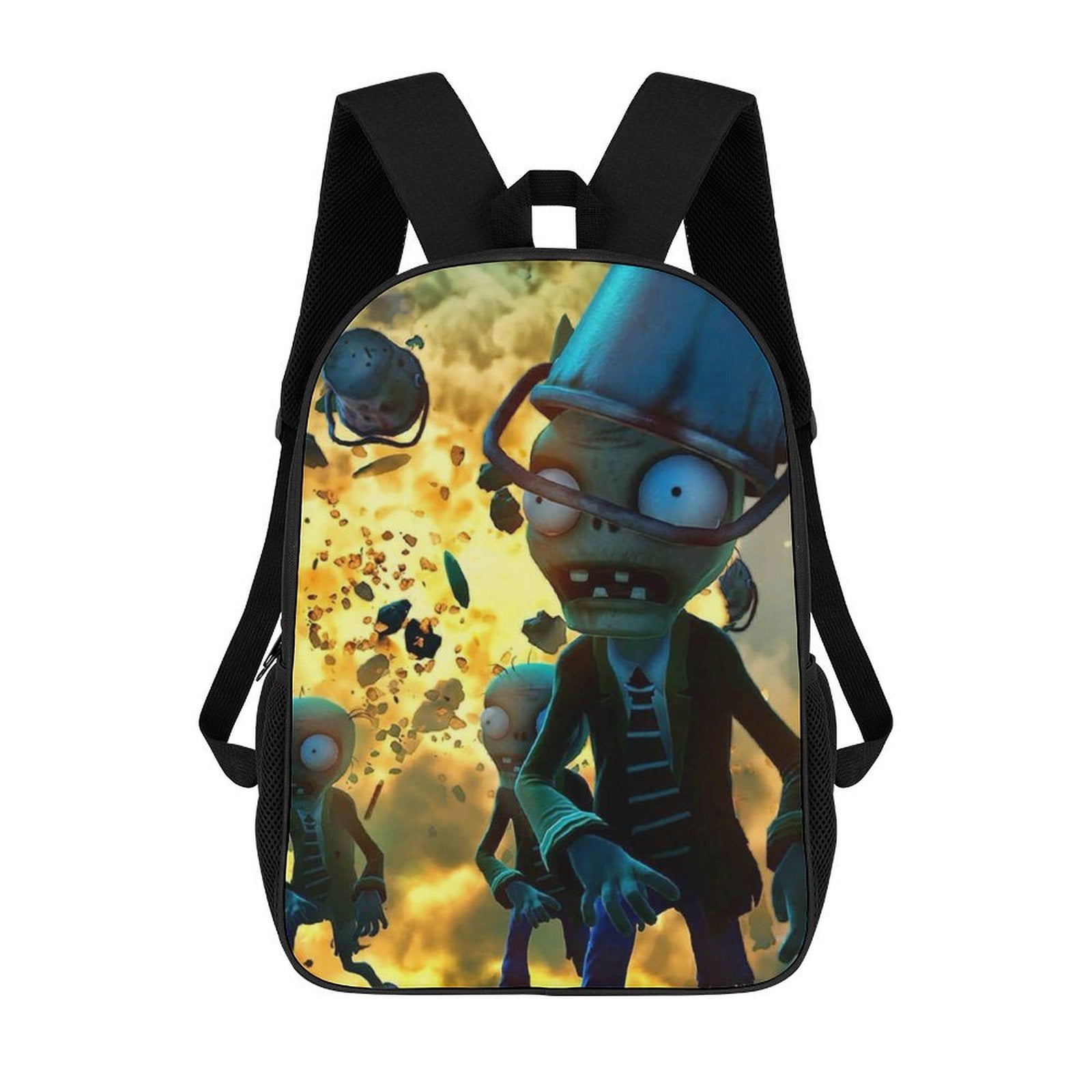 Plants Vs Zombies Backpacks Lightweight Bookbags Casual Daypack For ...