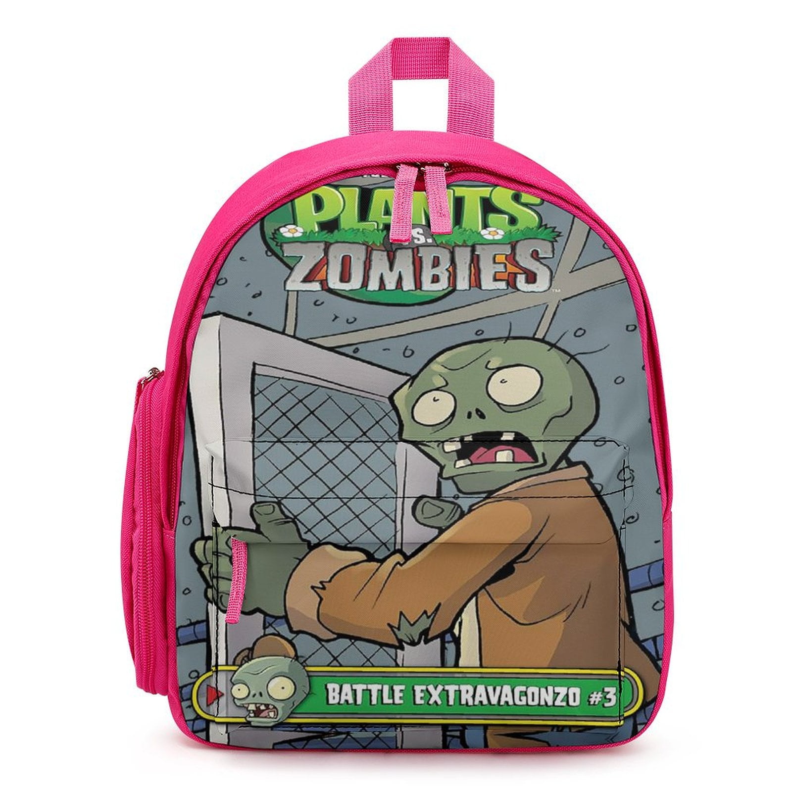 Plants Vs Zombies Backpacks Lightweight Bookbags Casual Daypack For ...