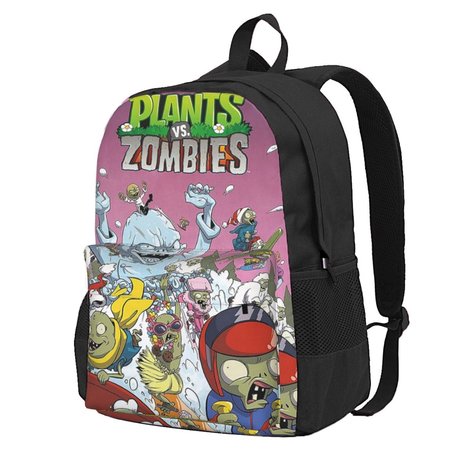 Plants Vs Zombies Backpacks Lightweight Bookbags Casual Daypack For ...