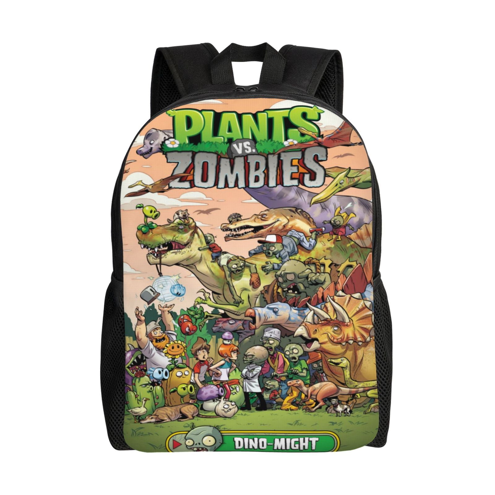 Plants Vs Zombies Backpacks Lightweight Bookbags Casual Daypack For ...