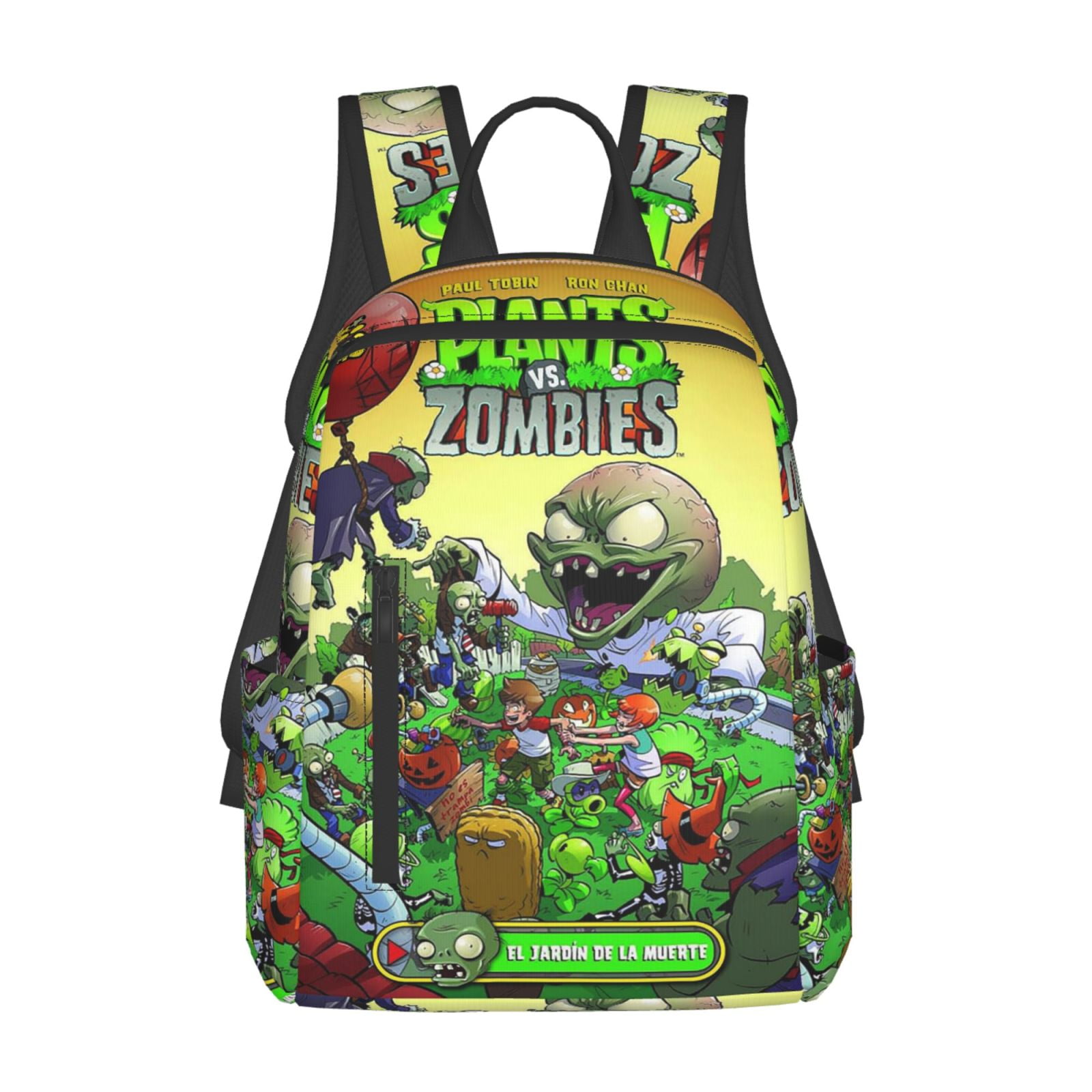Plants Vs Zombies Backpacks Lightweight Bookbags Casual Daypack For ...