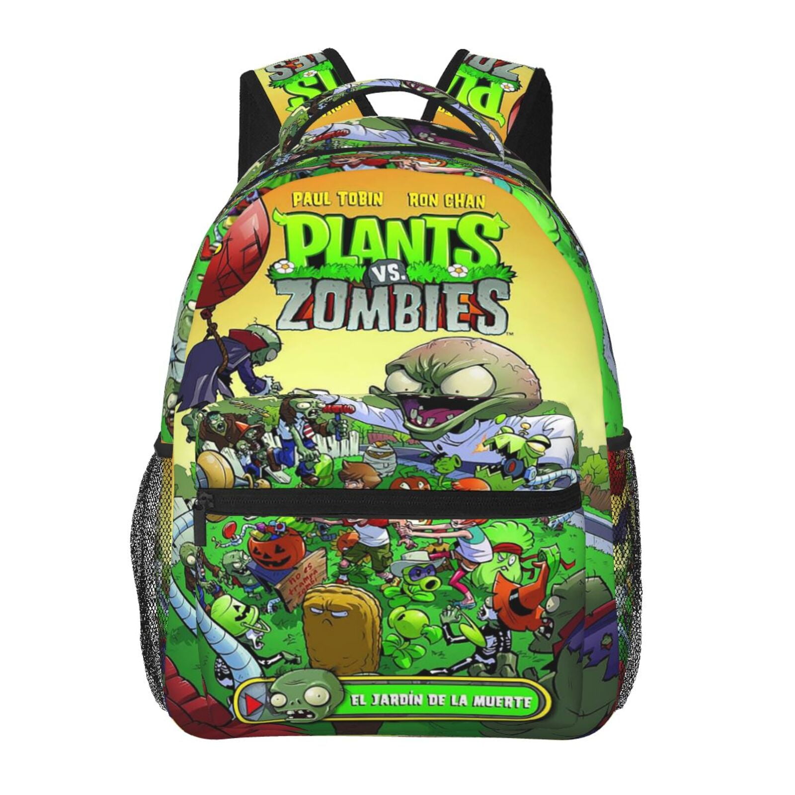 Plants Vs Zombies Backpacks Lightweight Bookbags Casual Daypack For ...