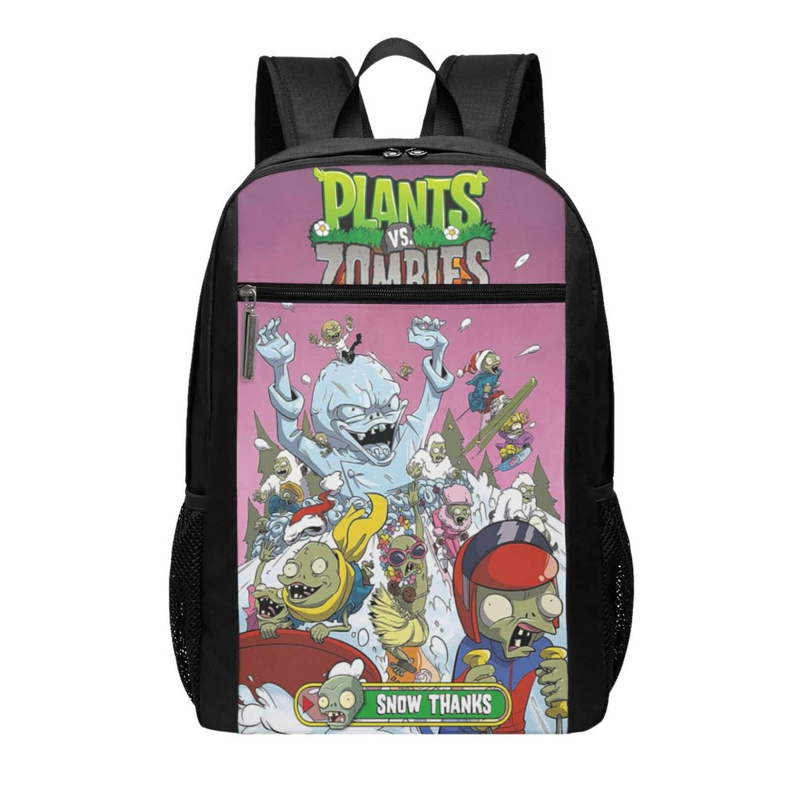 Plants Vs Zombies Backpacks Lightweight Bookbags Casual Daypack For ...