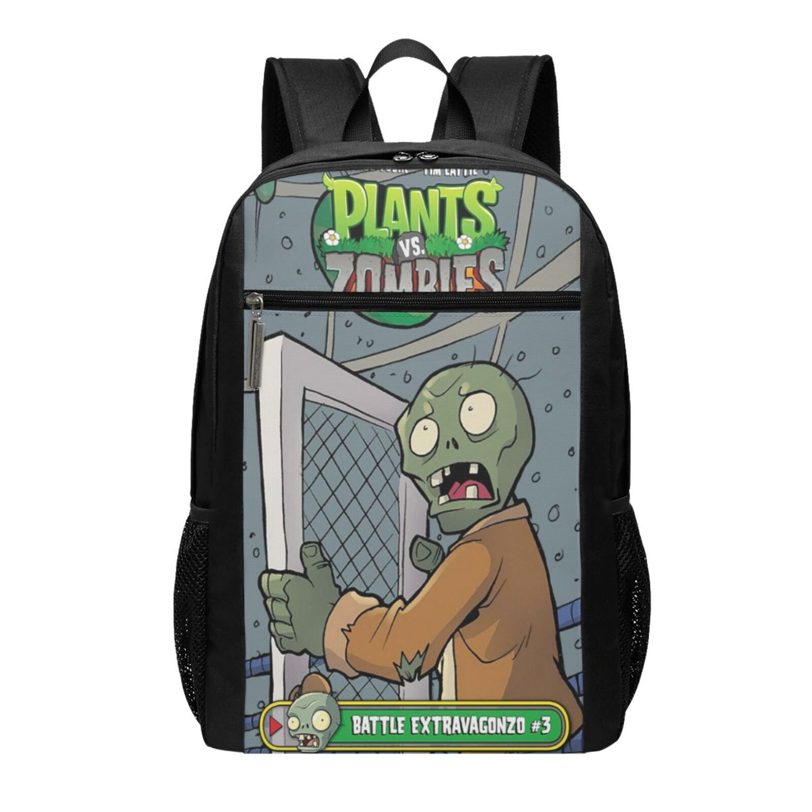 Plants Vs Zombies Backpacks Lightweight Bookbags Casual Daypack For ...