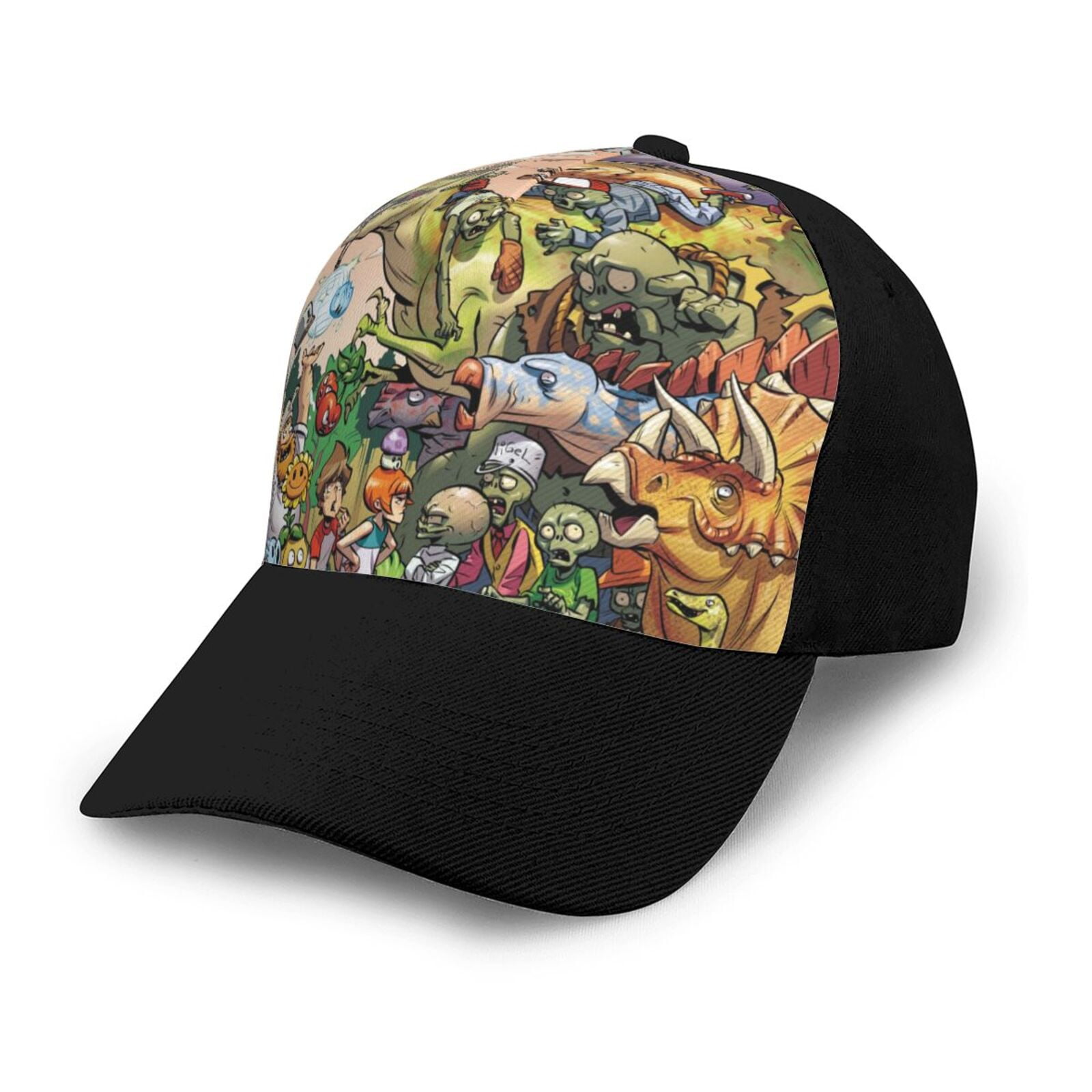 Plants Vs Zombies Baseball Cap Golf Dad Hat Adjustable Low Profile ...