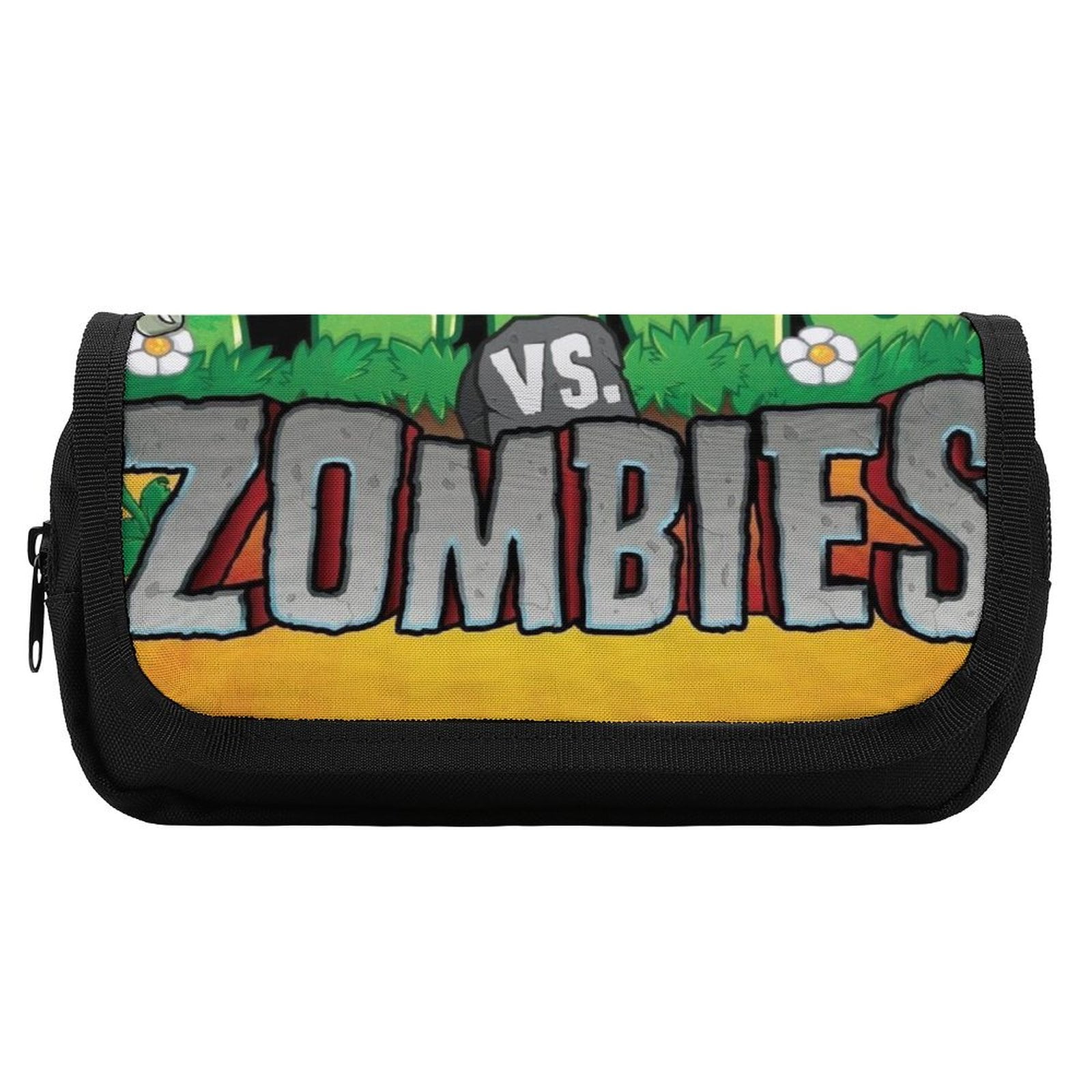 Plants Vs Zombies Big Capacity Pencil Case, Large Pencil Pouch Pen Box Bag Pencil Cases Holder ...
