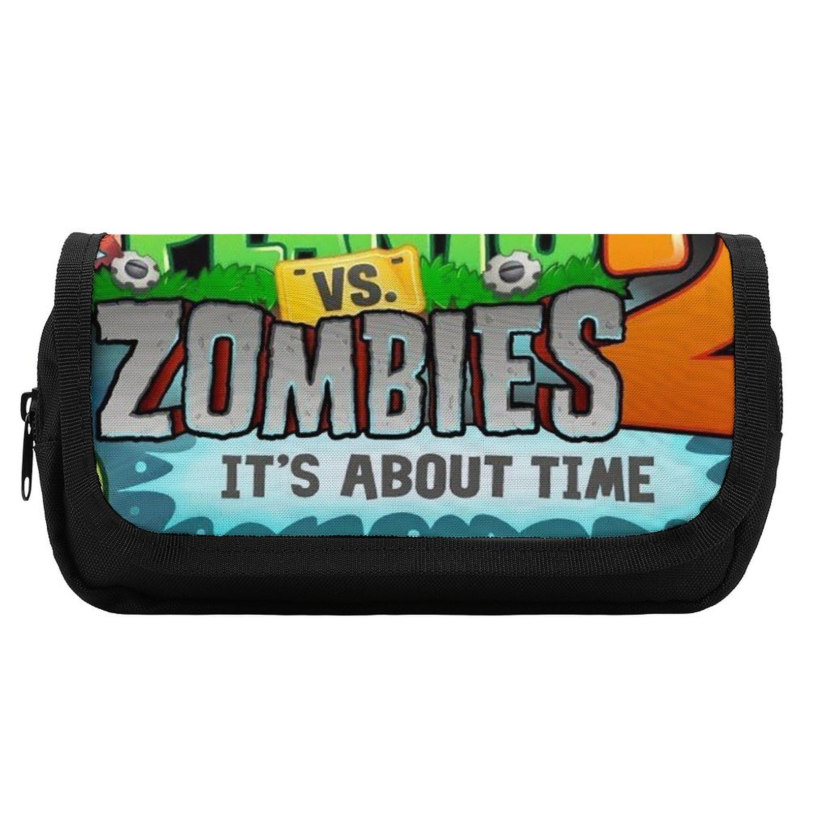 Plants Vs Zombies Big Capacity Pencil Case, Large Pencil Pouch Pen Box Bag Pencil Cases Holder ...