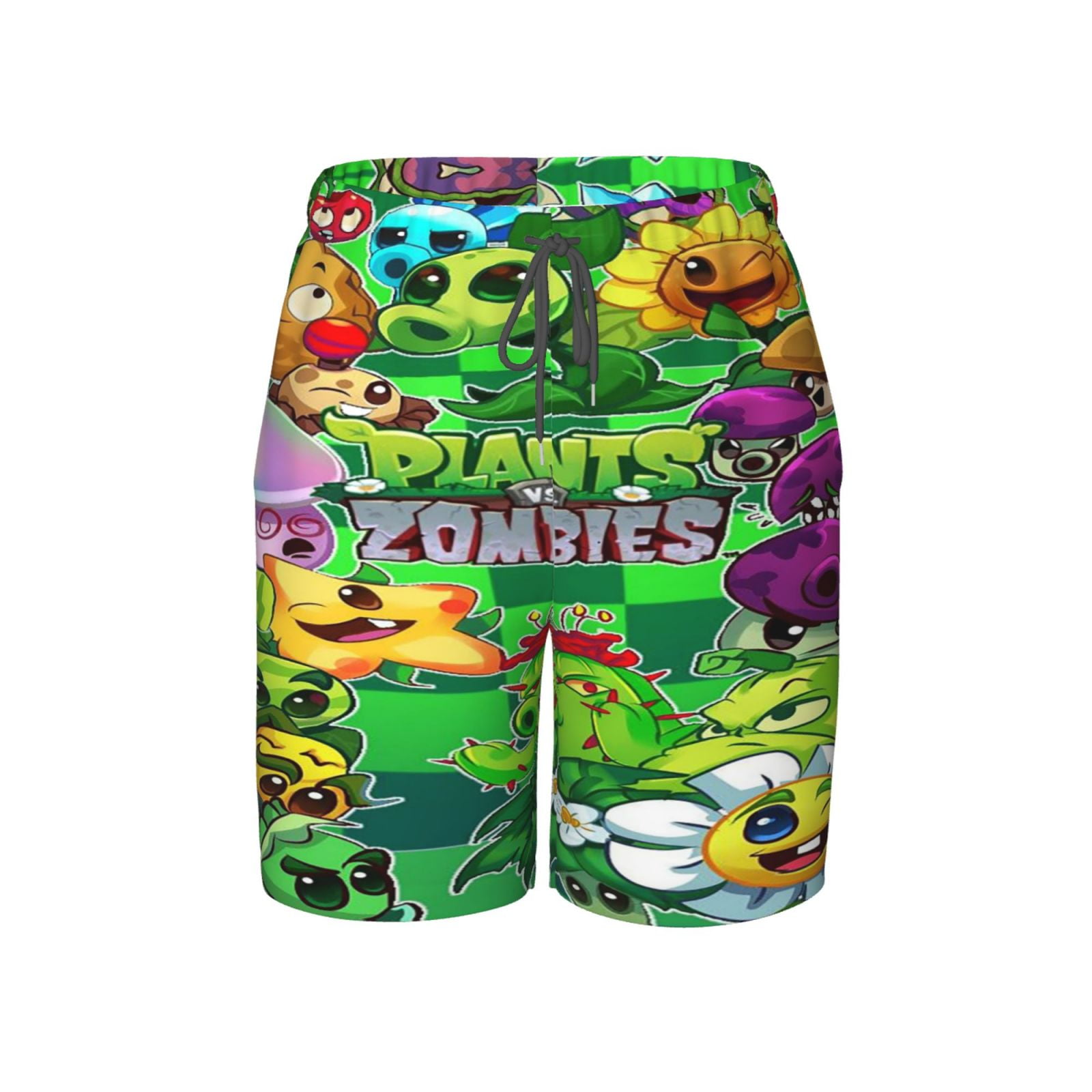 Plants Vs Zombies Boy's Swim Trunks Quick Dry Board Shorts Kids Beach ...
