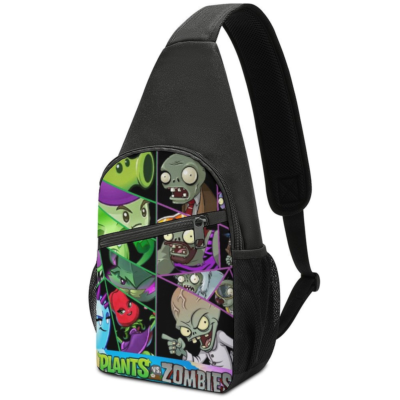 Plants Vs Zombies Crossbody Bags for Women Trendy, Sling Bag for Men ...