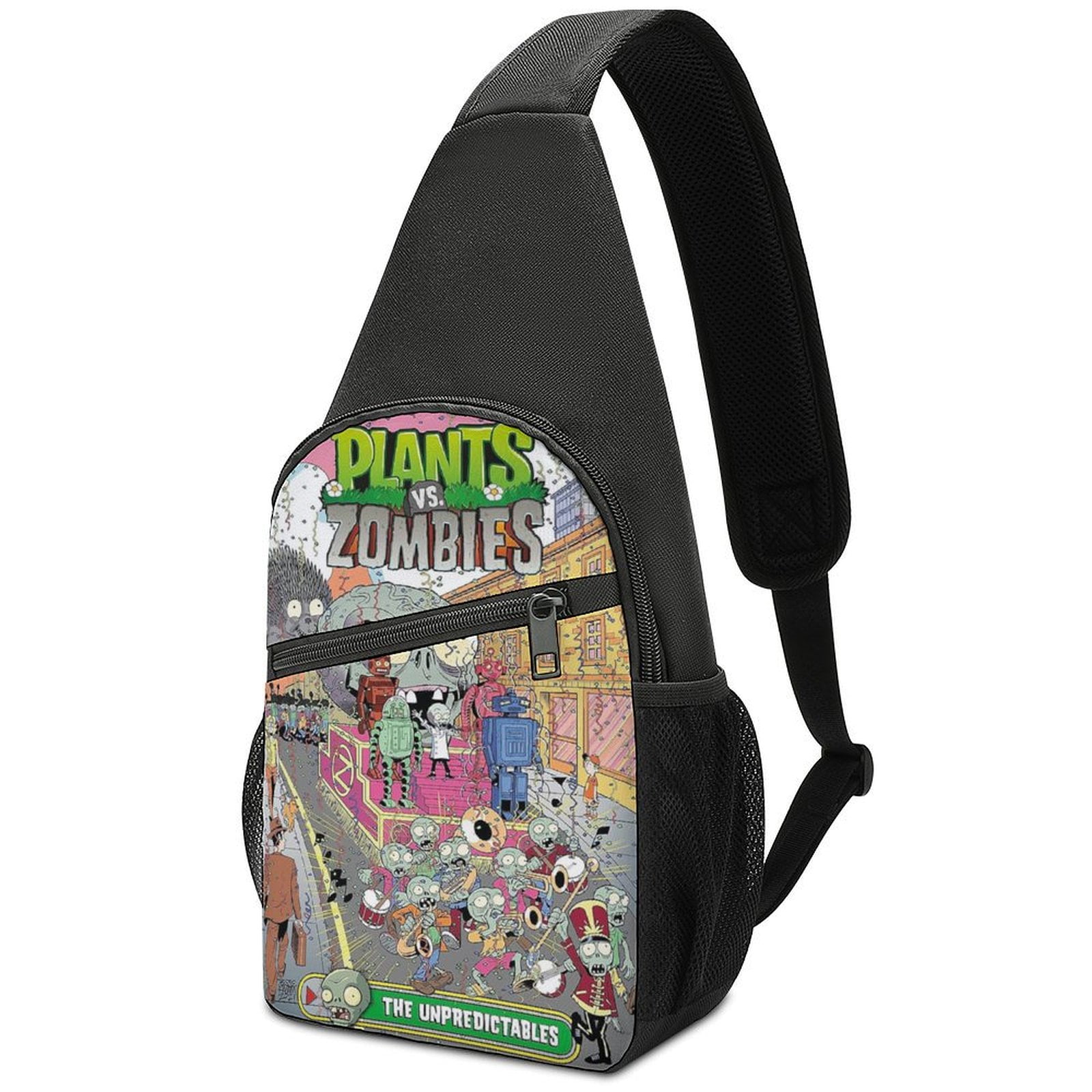 Plants Vs Zombies Crossbody Bags for Women Trendy, Sling Bag for Men ...