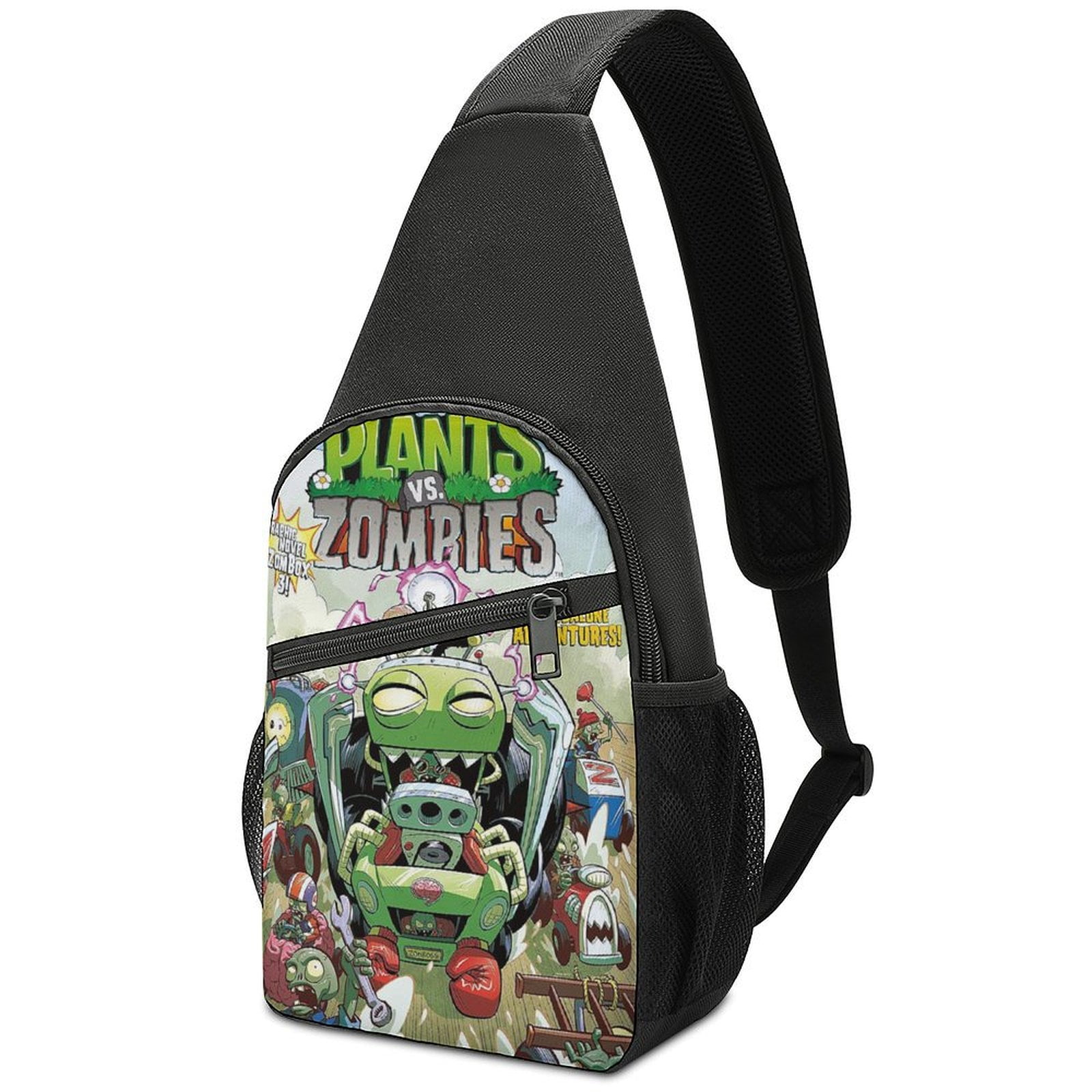 Plants Vs Zombies Crossbody Bags for Women Trendy, Sling Bag for Men ...