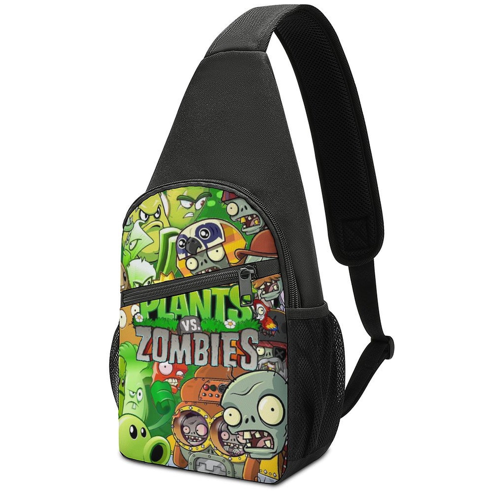 Plants Vs Zombies Crossbody Bags for Women Trendy, Sling Bag for Men ...