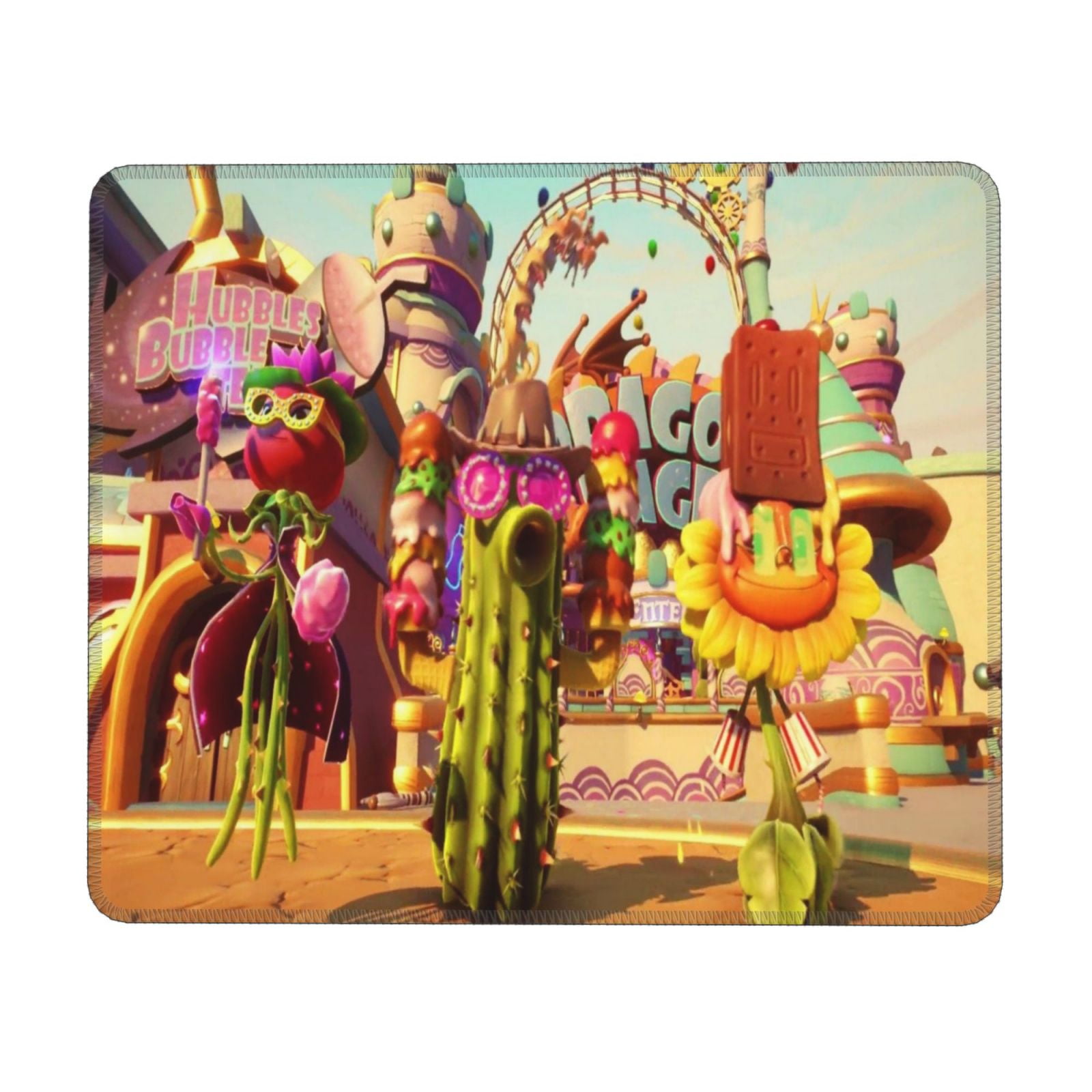 Plants Vs Zombies Desk Mat, Gaming Mouse Pad Mat with Non-Slip Base ...