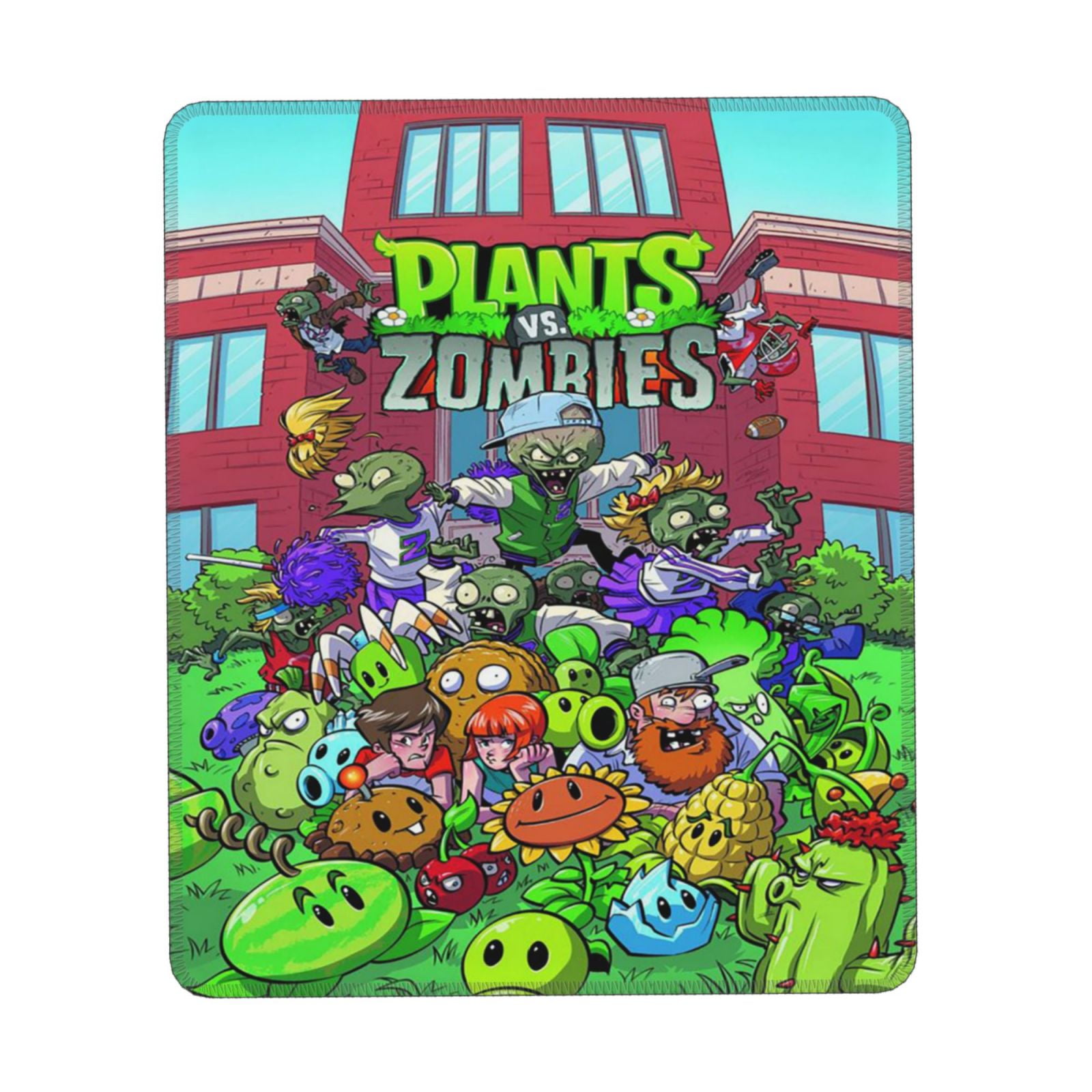 Plants Vs Zombies Desk Mat, Gaming Mouse Pad Mat with Non-Slip Base ...