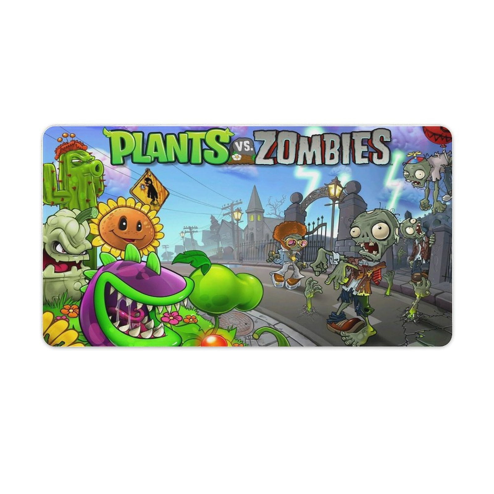 Plants Vs Zombies Desk Mat, Large Mouse Pad, Gaming Mousepad, Desk Pad ...
