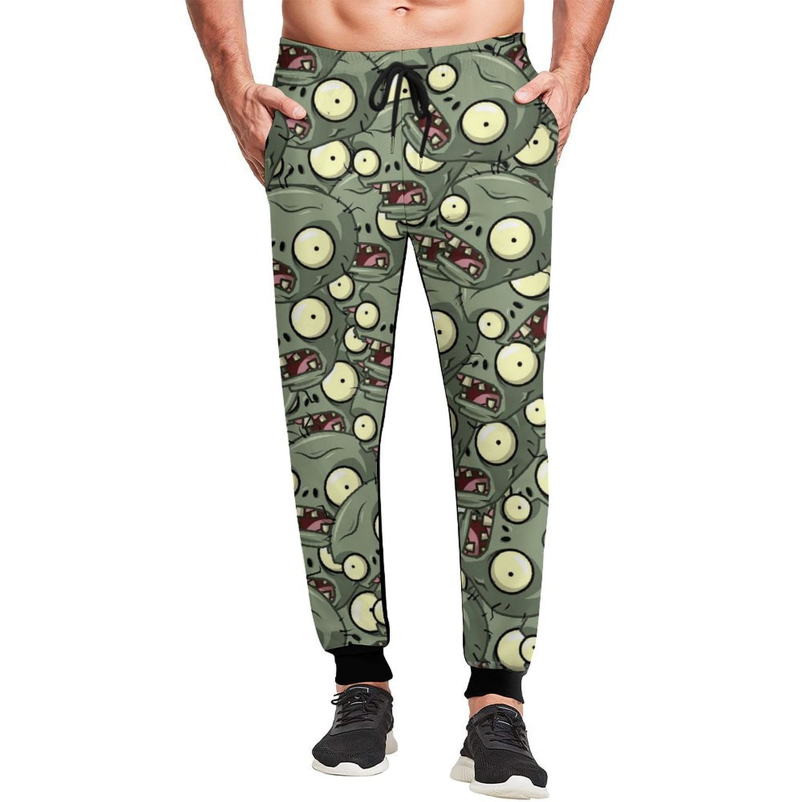 Plants Vs. Zombies Game Mens Sweatpants Joggers Pants Trousers Daily ...