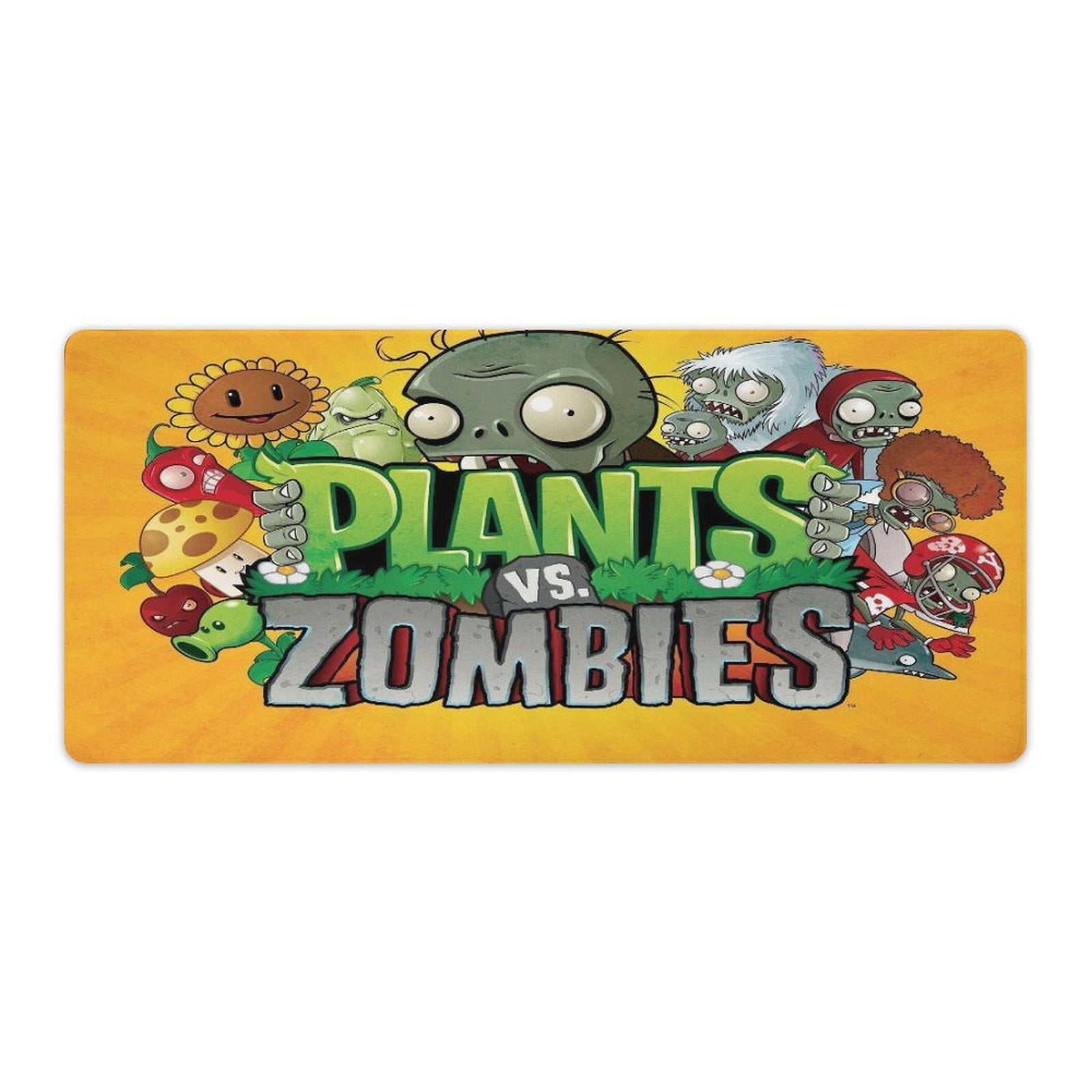 Plants Vs Zombies Gaming Mouse Mat Large Mouse Mat Extended Mouse Pad ...