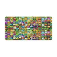 GeekShare Bunny Wrist Rest Support Mouse Pad Set- Non-Slip Rubber Base ...