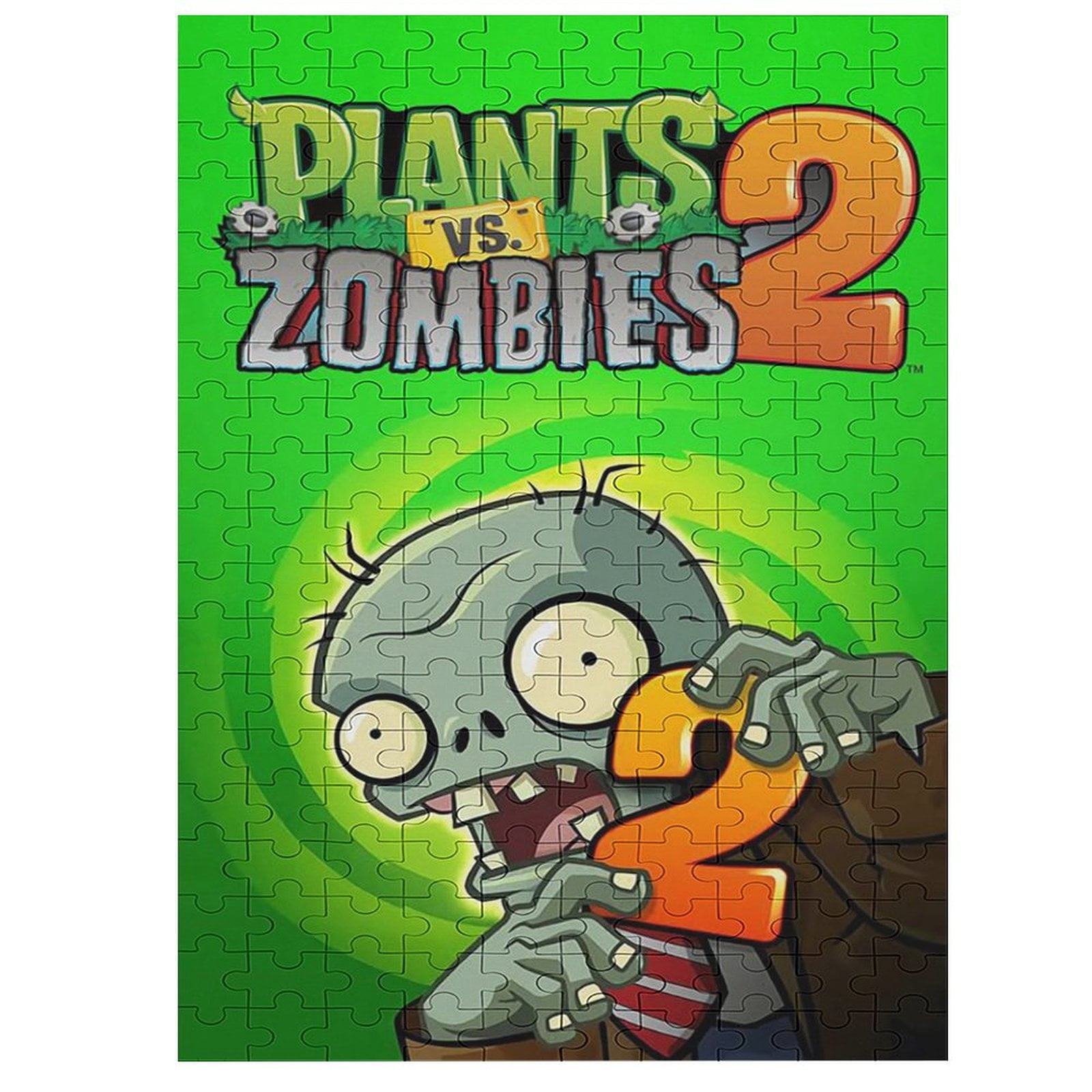 Plants Vs Zombies Jigsaw Puzzle 200 Piece Art Puzzles for Adults Kids ...
