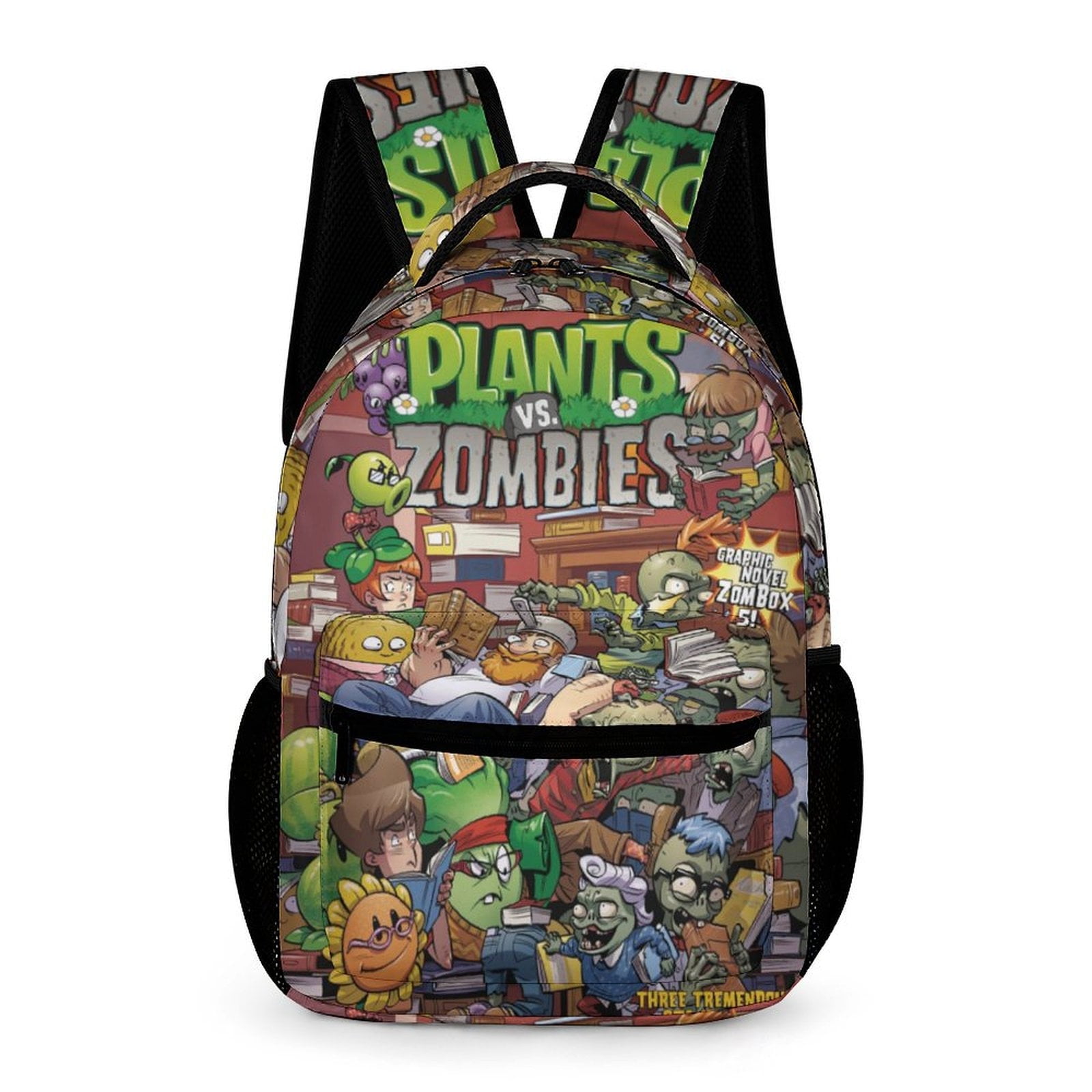 Plants Vs Zombies Backpacks Lightweight Casual Bookbags Travel Daypack ...