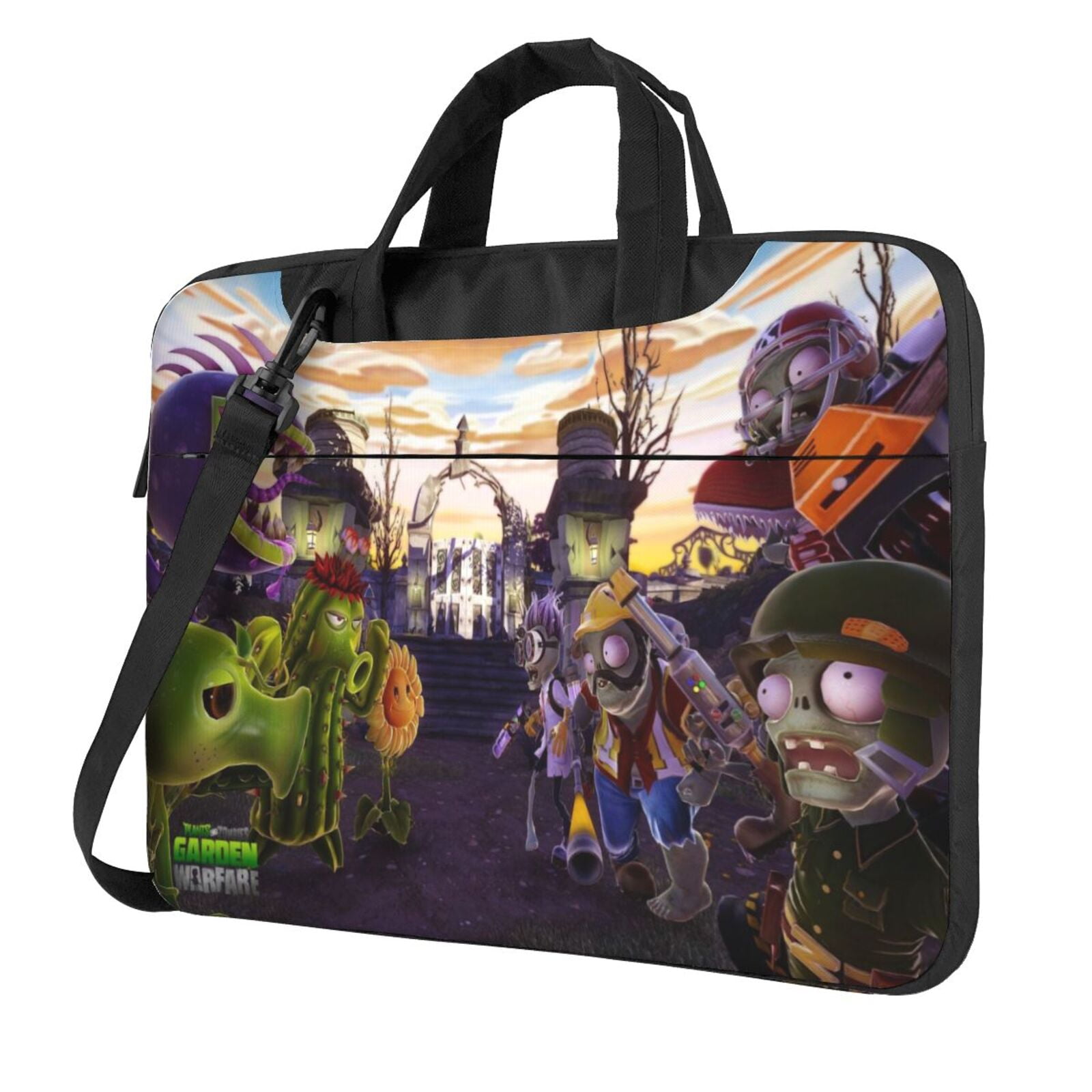 Plants Vs Zombies Laptop Bag Case, 13 inch Computer Bag Laptop Shoulder ...
