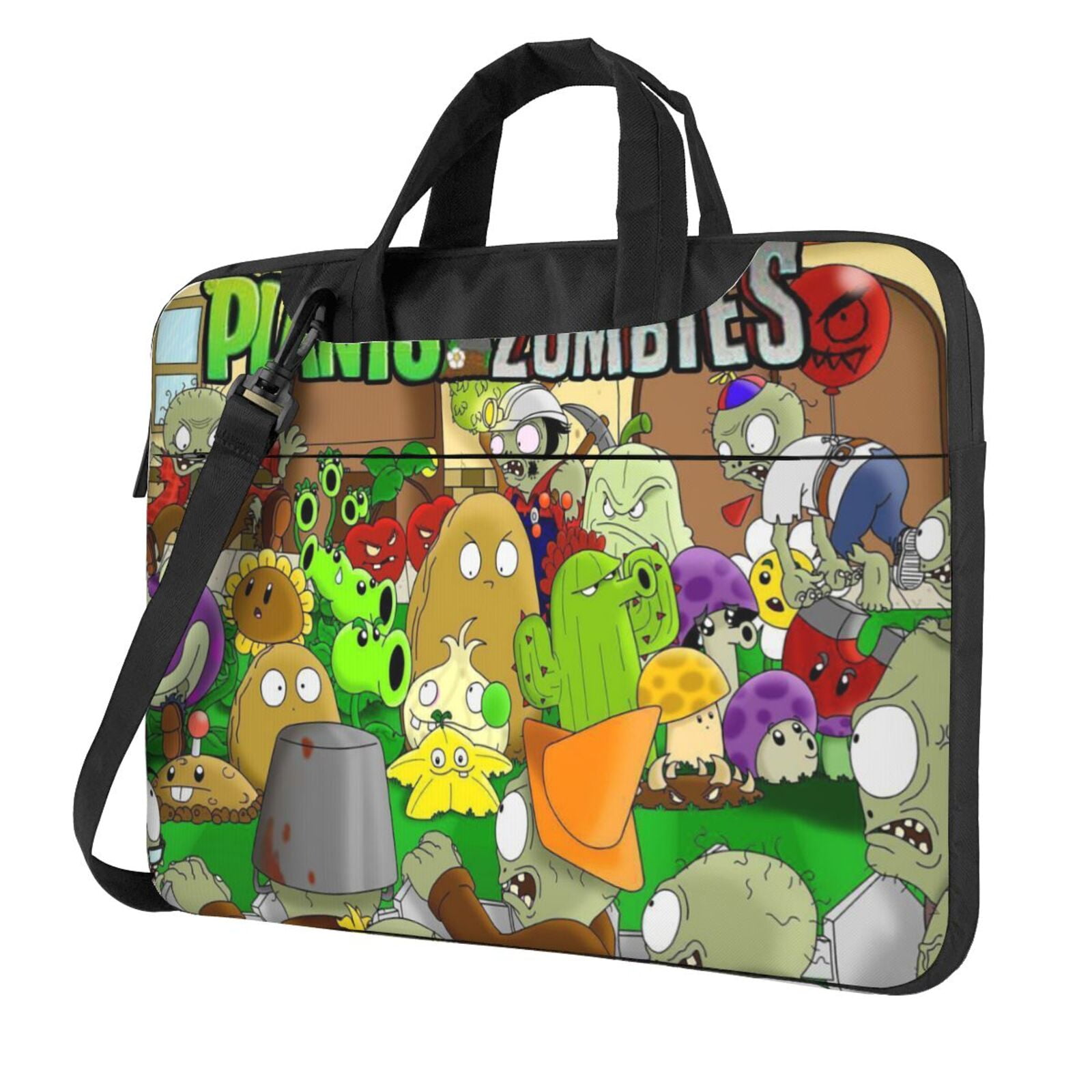Plants Vs Zombies Laptop Bag Case, 13 inch Computer Bag Laptop Shoulder ...