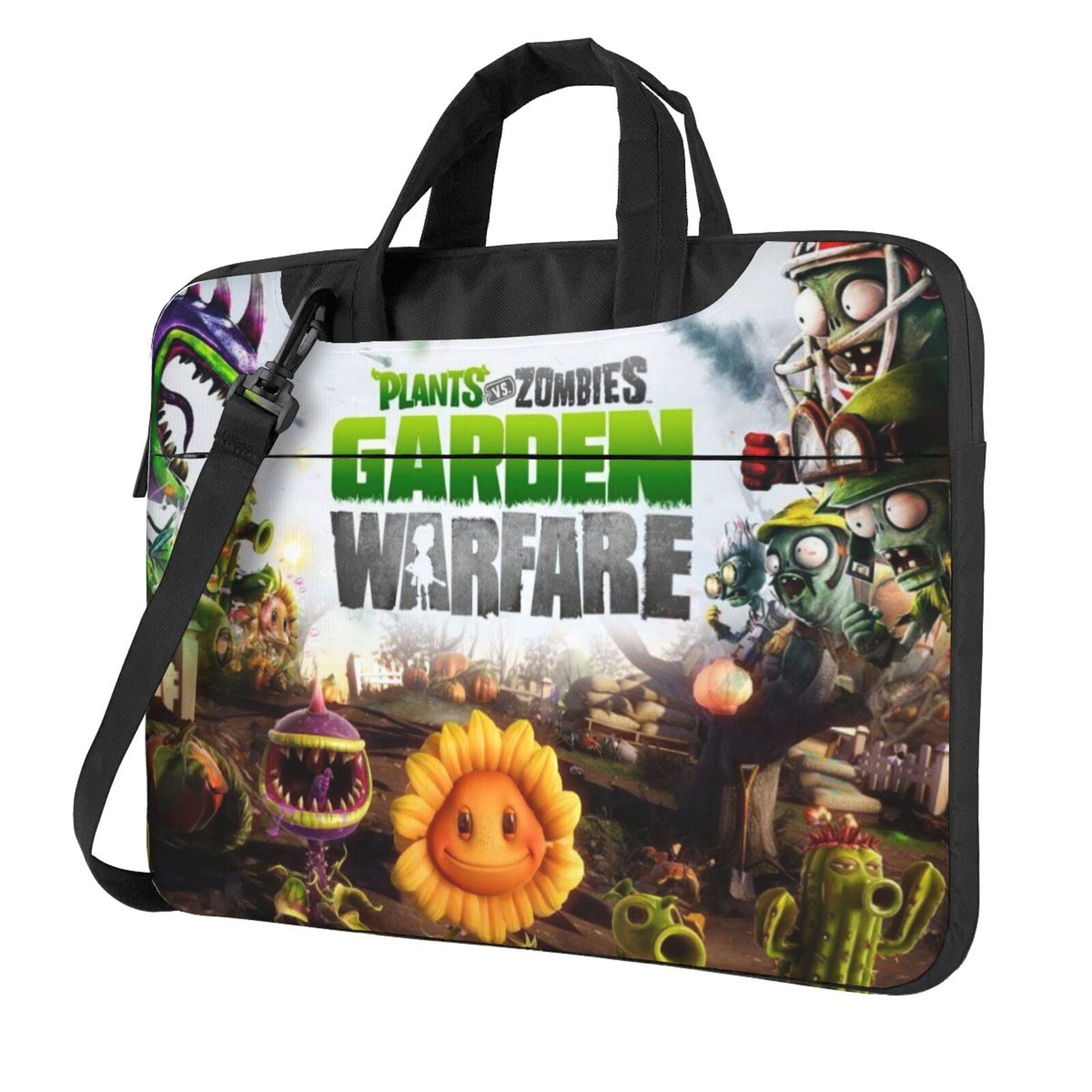 Plants Vs Zombies Laptop Bag Case, 13 inch Computer Bag Laptop Shoulder ...