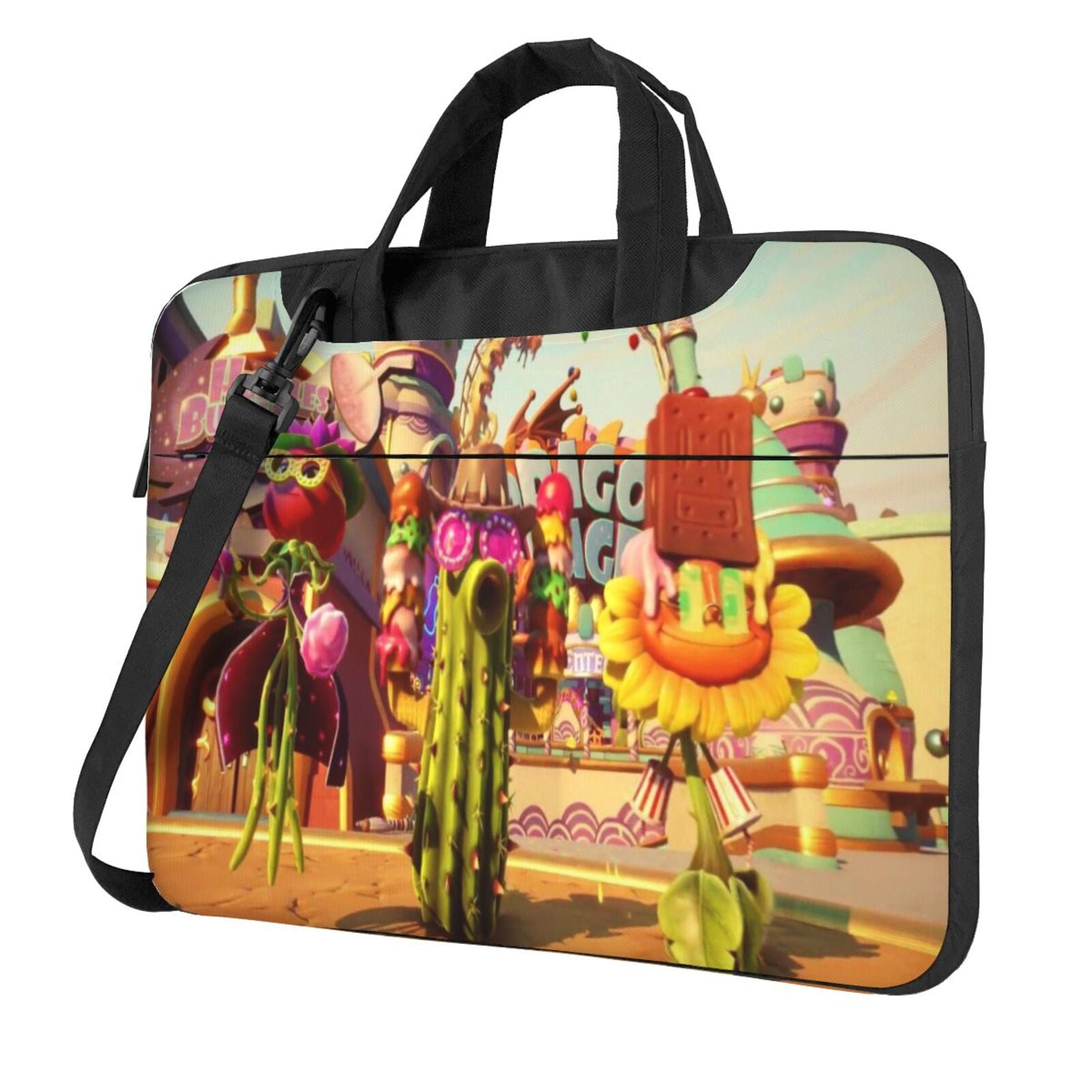 Plants Vs Zombies Laptop Bag Case, 13 inch Computer Bag Laptop Shoulder ...