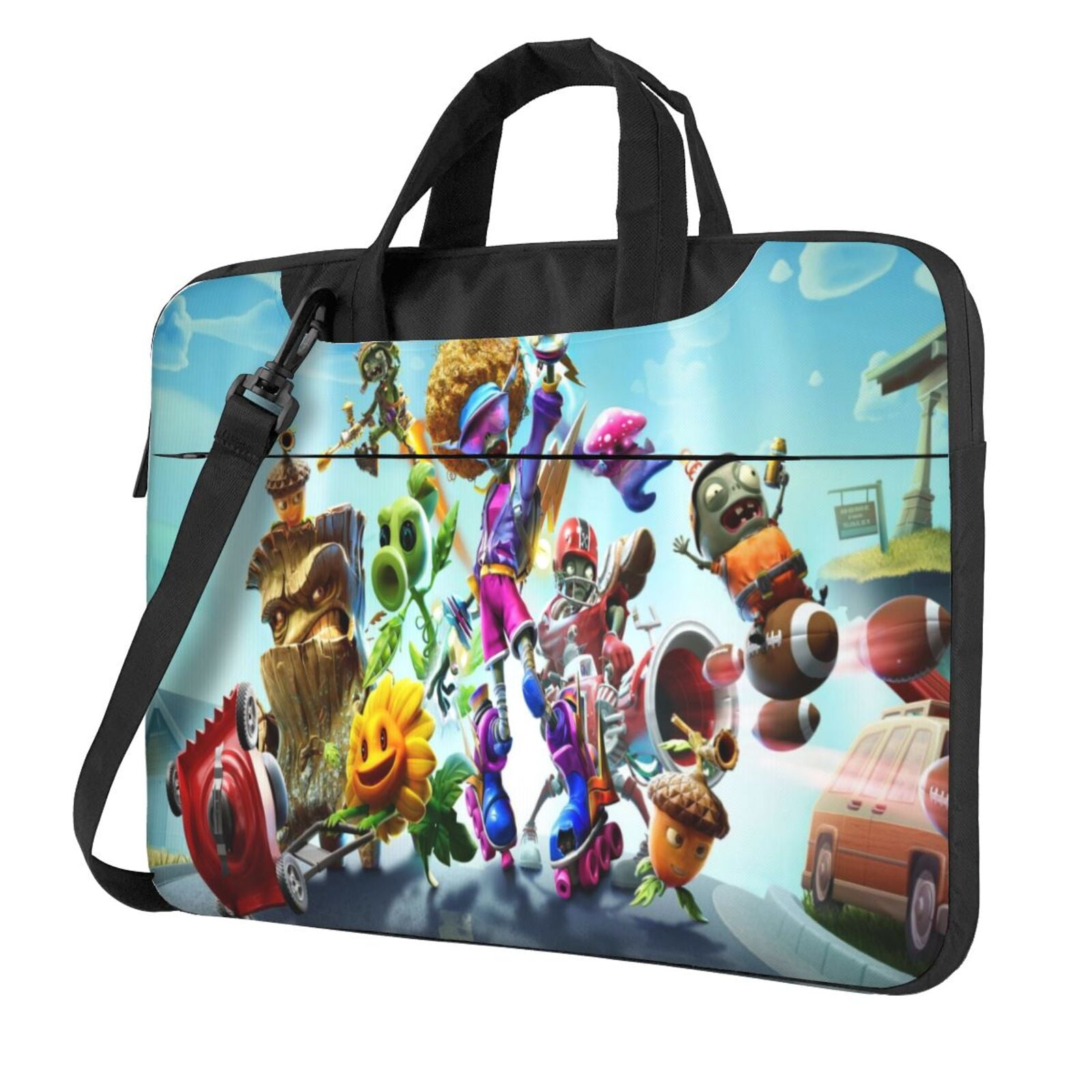 Plants Vs Zombies Laptop Bag Case, 14 inch Computer Bag Laptop Shoulder ...