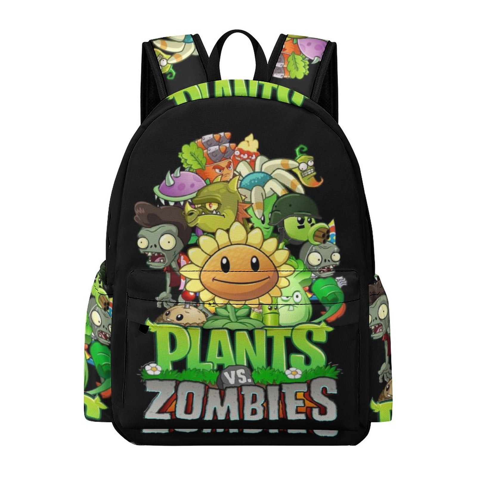 Plants Vs Zombies Leisure Backpack 3D Printing Cute School Backpacks ...