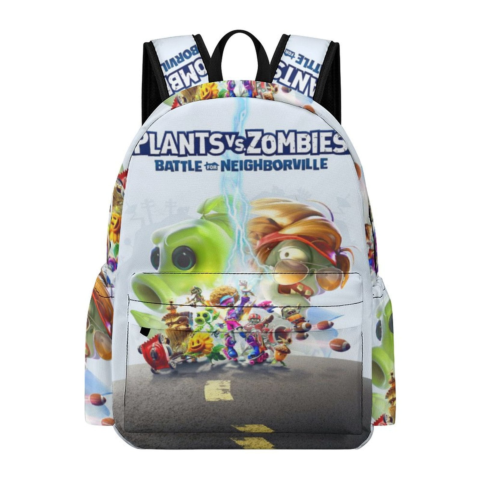 Plants Vs Zombies Leisure Backpack 3D Printing Cute School Backpacks ...