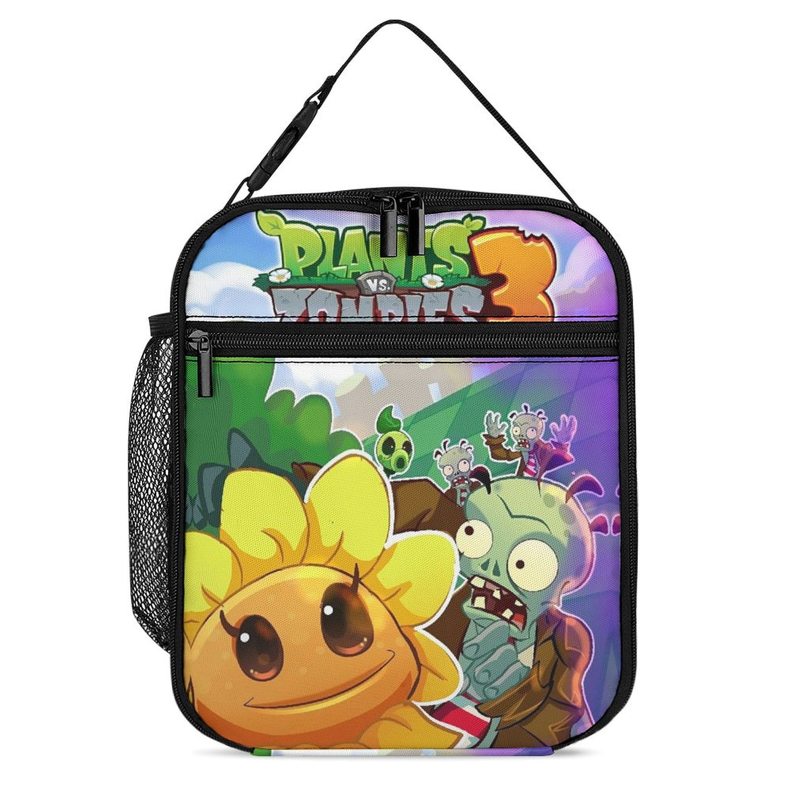 Plants Vs Zombies Lunch Bag Insulated, Lunch Box Bag, Reusable Lunch ...