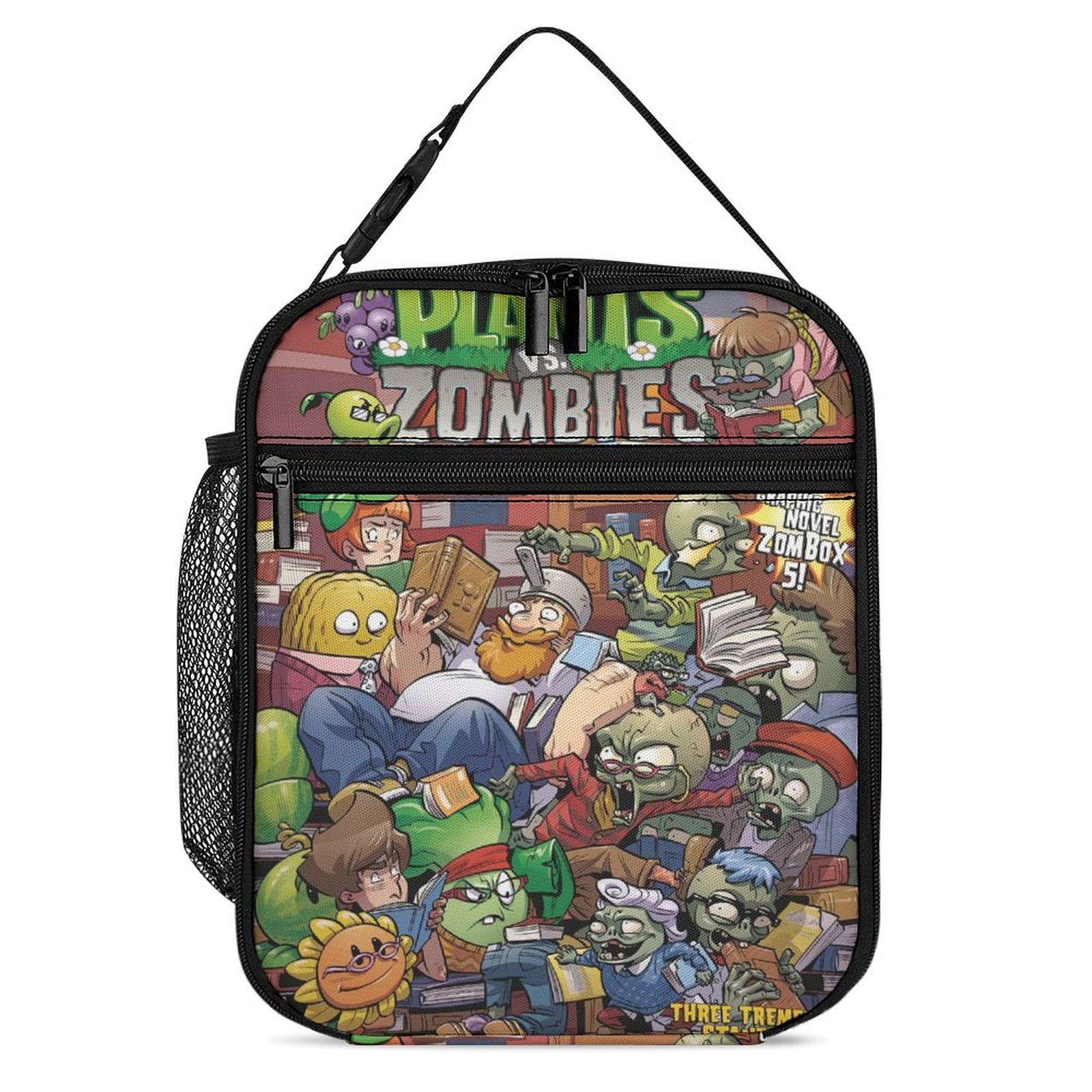 Plants Vs Zombies Lunch Bag Insulated, Lunch Box Bag, Reusable Lunch ...