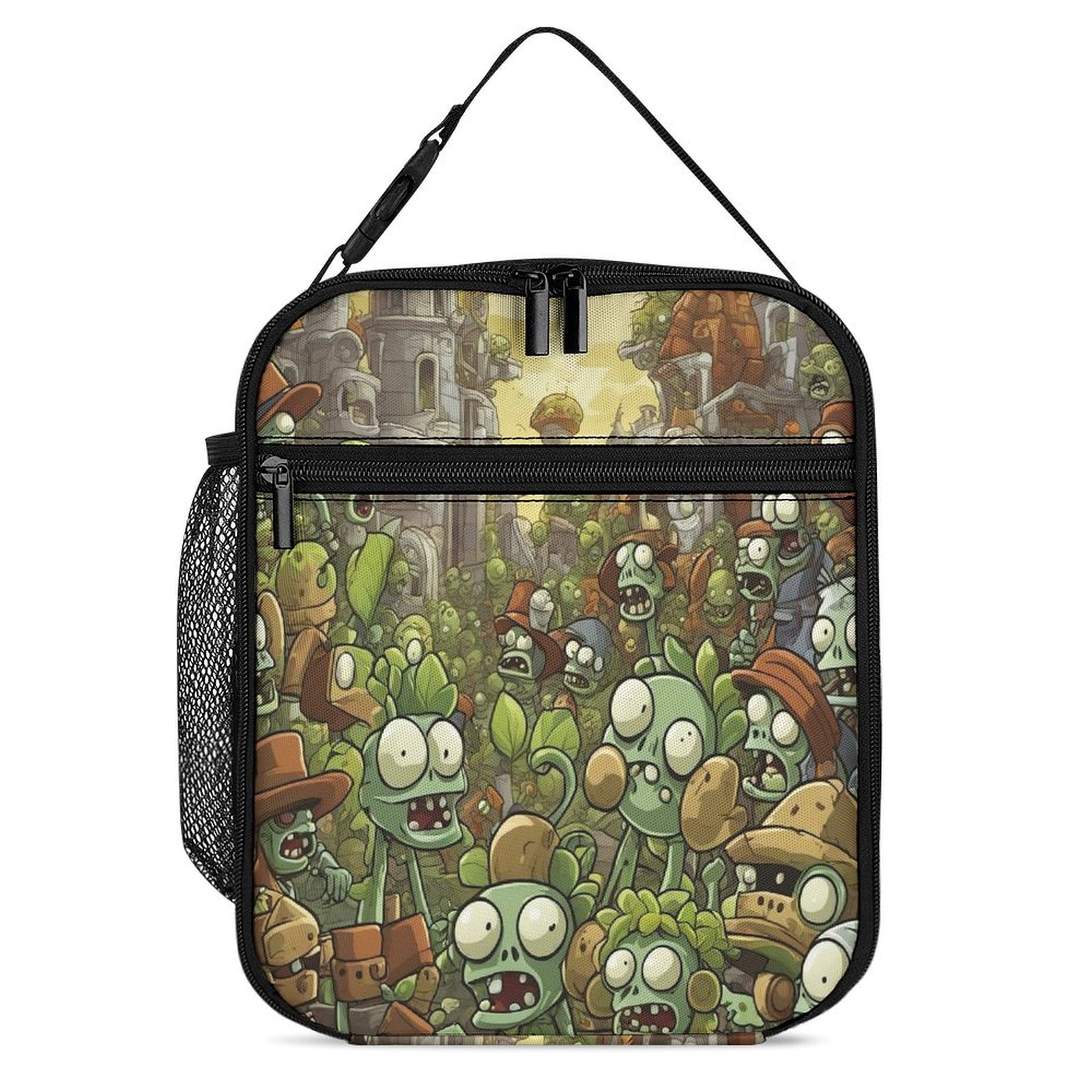 Plants Vs Zombies Lunch Bag Insulated, Lunch Box Bag, Reusable Lunch ...
