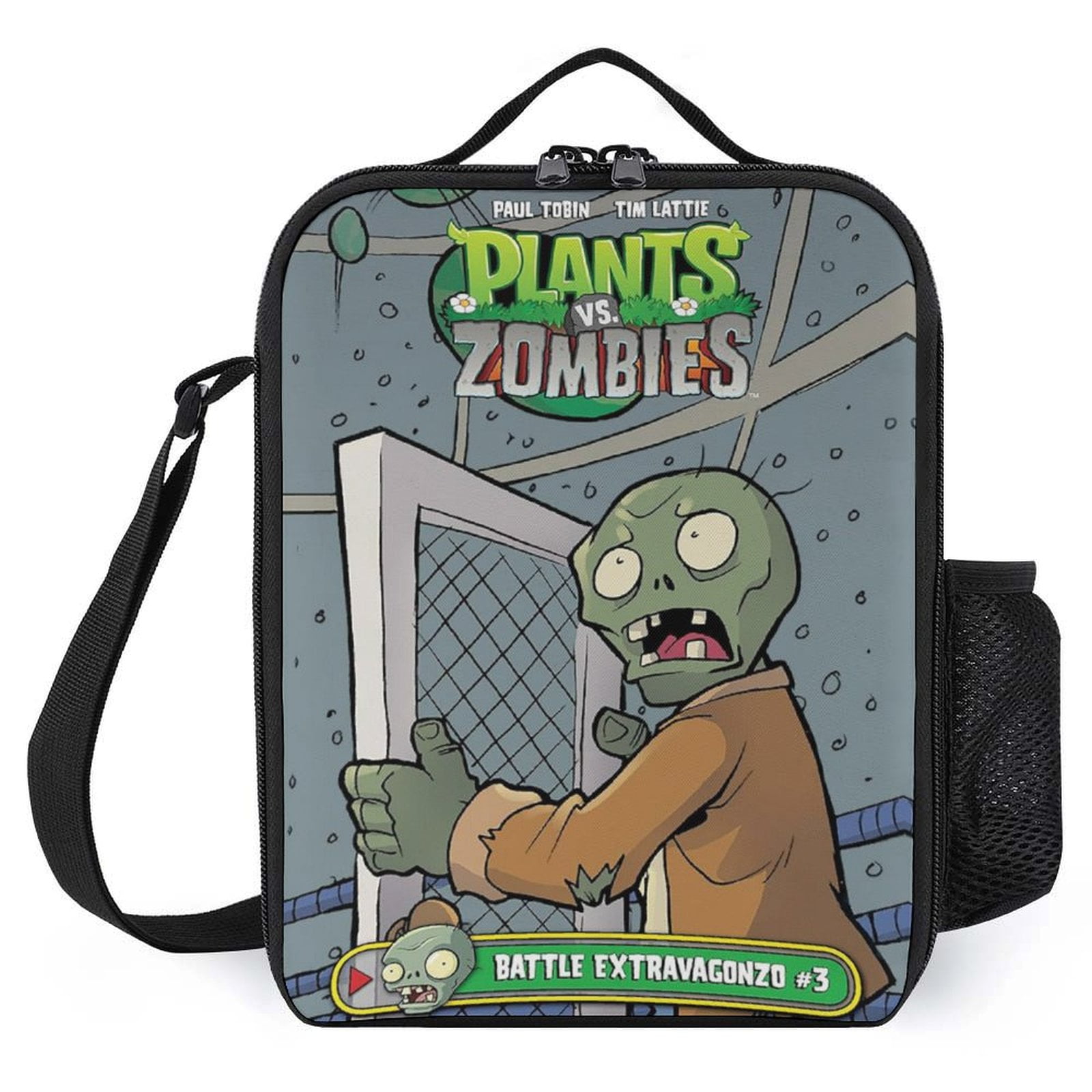 Plants Vs Zombies Lunch Bag Insulated, Lunch Box Bag, Reusable Lunch ...