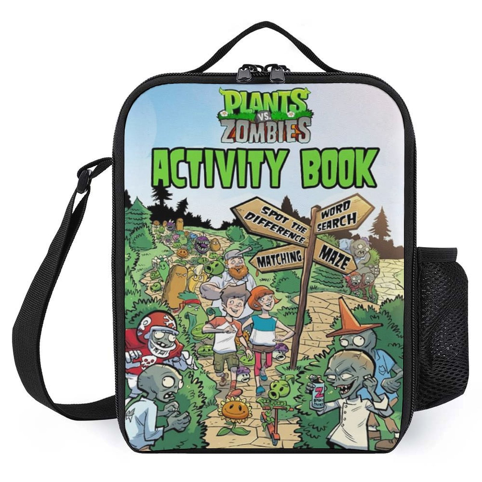 Plants Vs Zombies Lunch Bag Insulated, Lunch Box Bag, Reusable Lunch ...