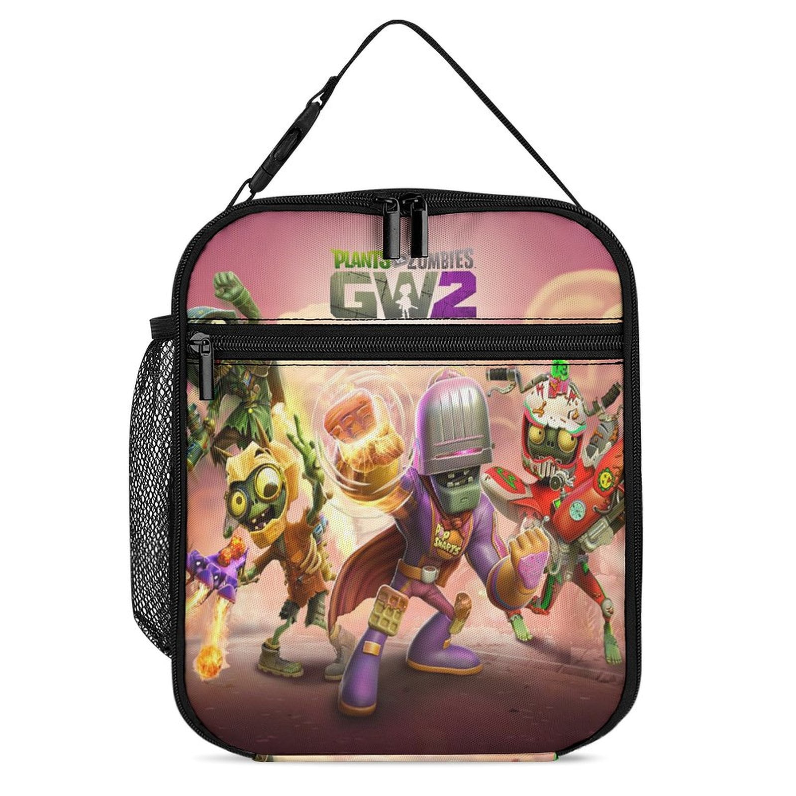 Plants Vs Zombies Lunch Bag Insulated, Lunch Box Bag, Reusable Lunch ...