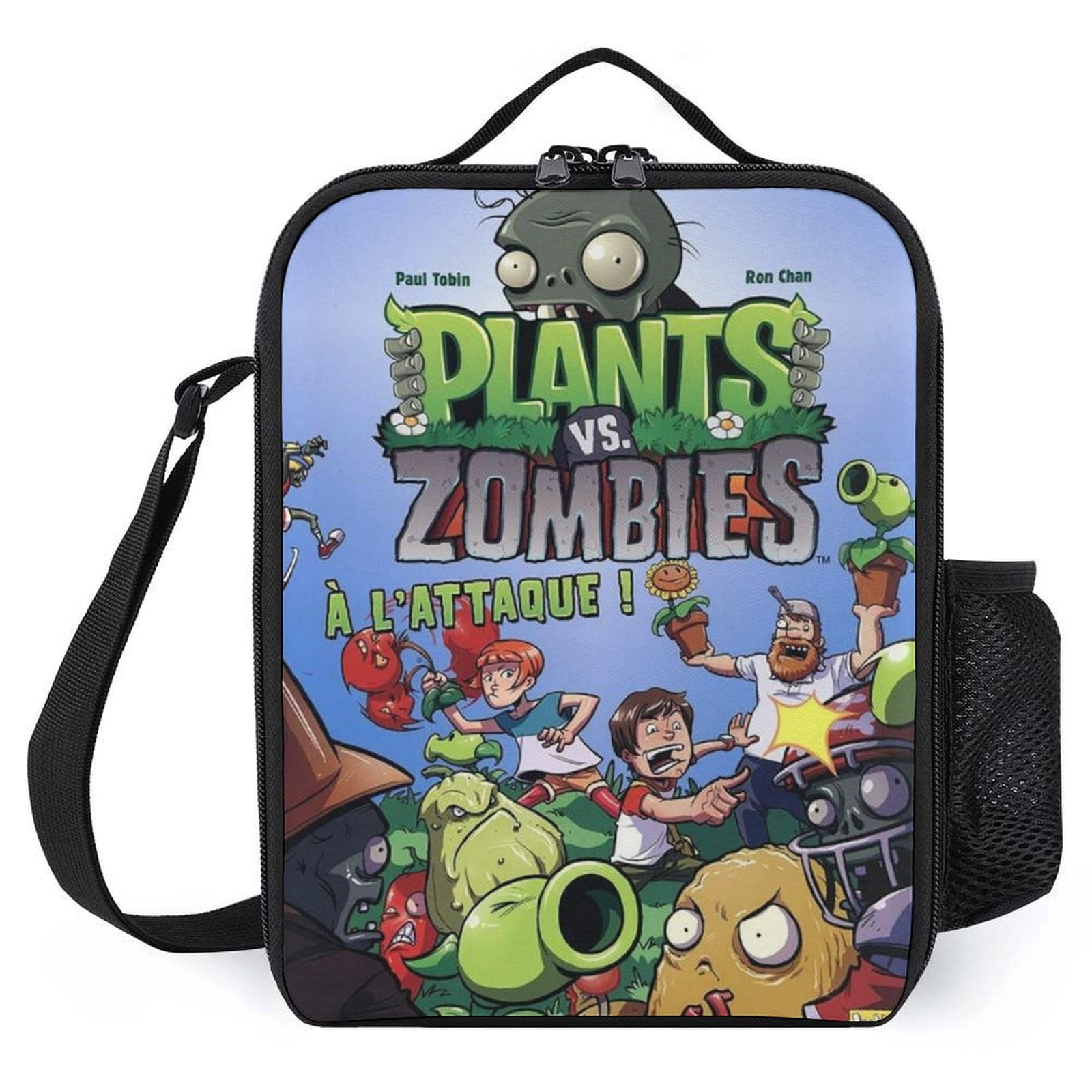 Plants Vs Zombies Lunch Bag Insulated, Lunch Box Bag, Reusable Lunch ...