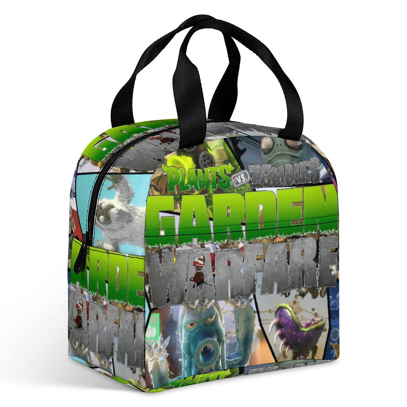 Plants Vs Zombies Lunch Bag Insulated, Lunch Box Bag Reusable Lunch ...