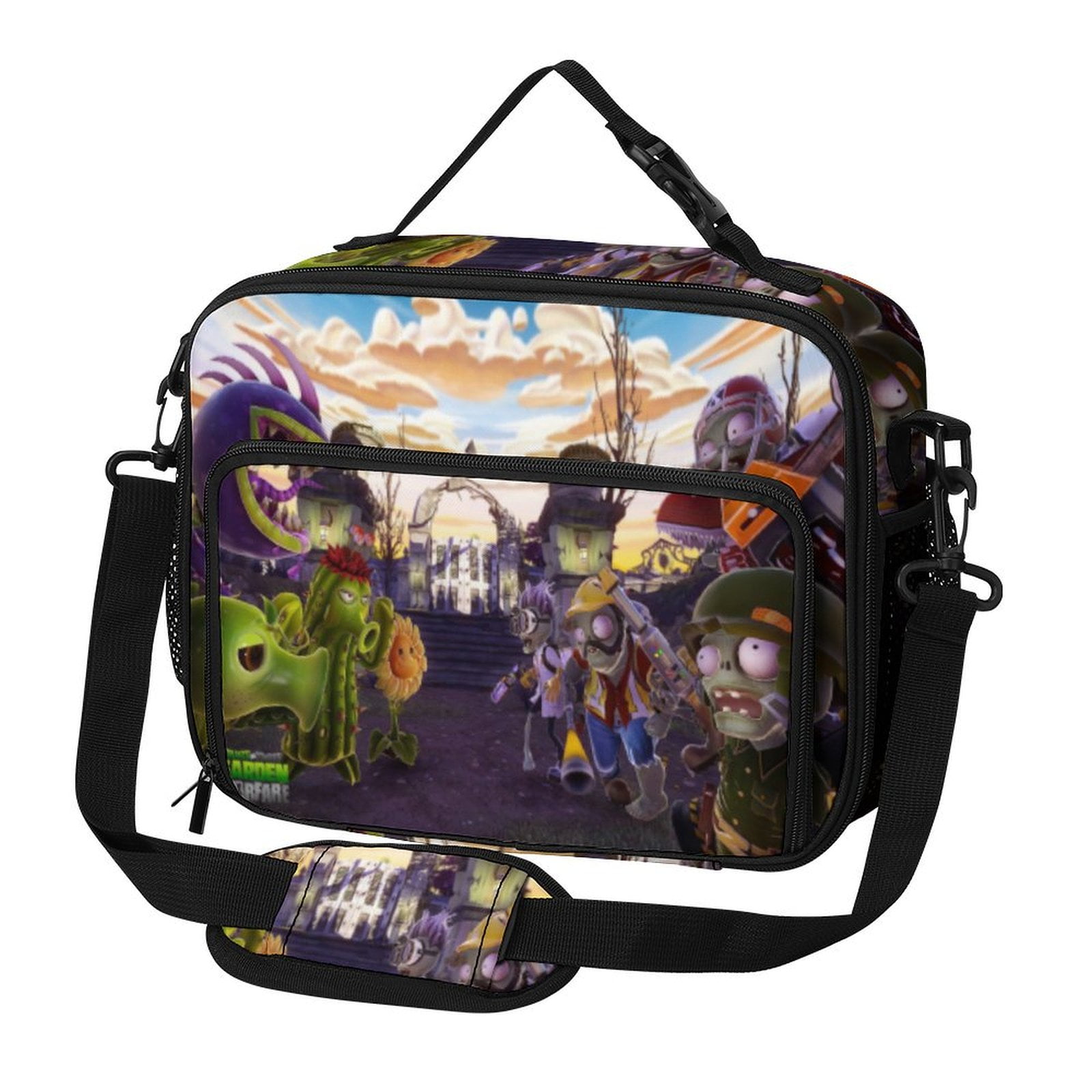 Plants Vs Zombies Lunch Bag Insulated, Lunch Box Bag, Reusable Lunch ...