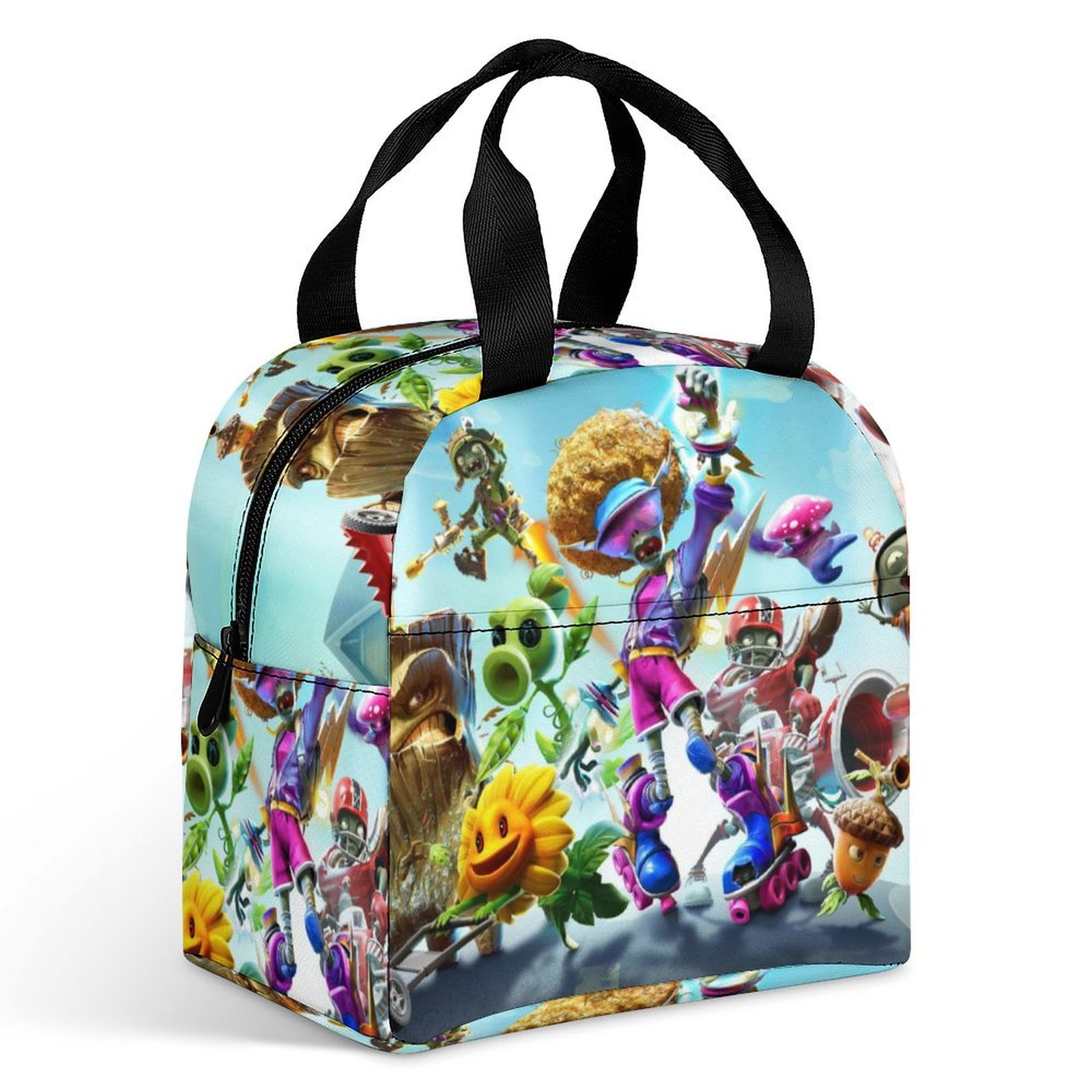 Plants Vs Zombies Lunch Bag Insulated, Lunch Box Bag, Reusable Lunch ...