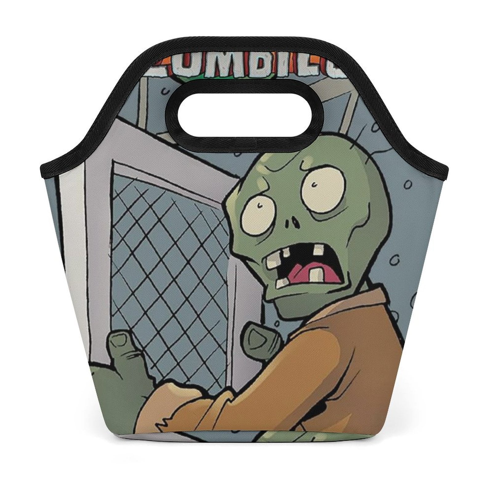 Plants Vs Zombies Lunch Bag, Insulated Lunch Tote Large Lunch Box ...