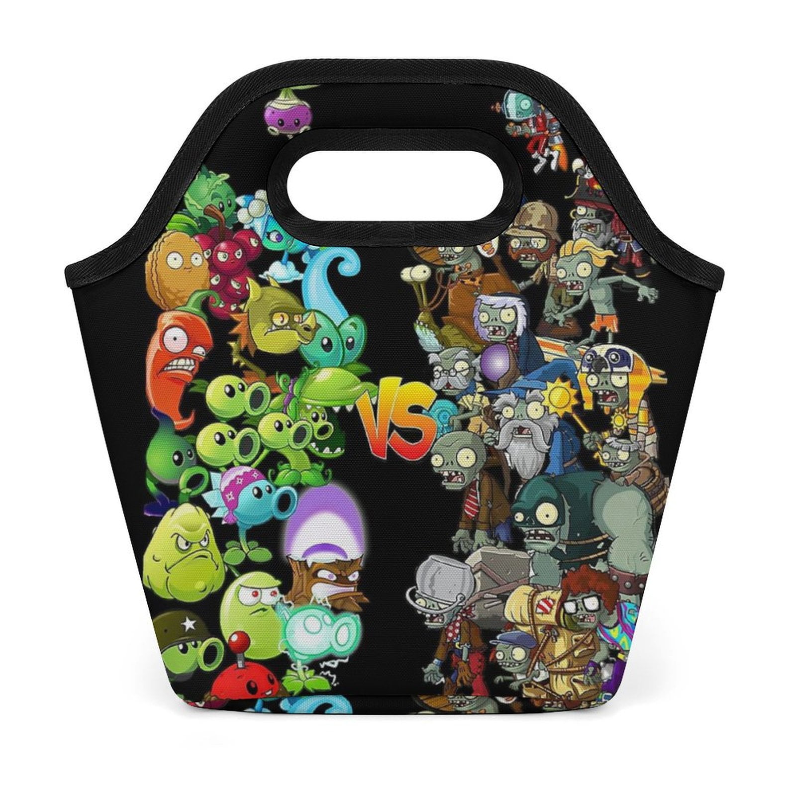 Plants Vs Zombies Lunch Bag, Insulated Lunch Tote Large Lunch Box ...